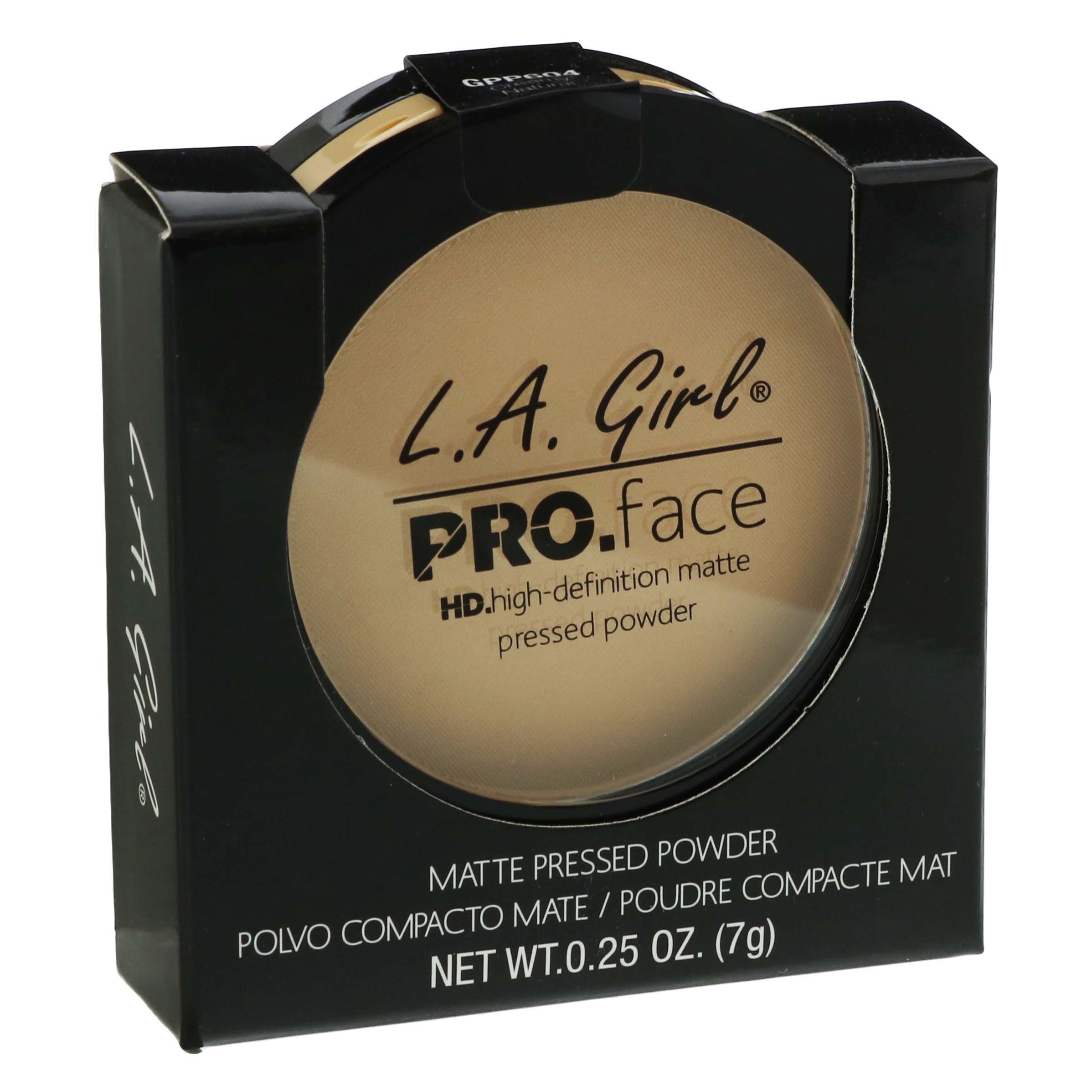 L.A. Girl Pro Face Matte Pressed Powder Creamy Natural - Shop Powder at ...