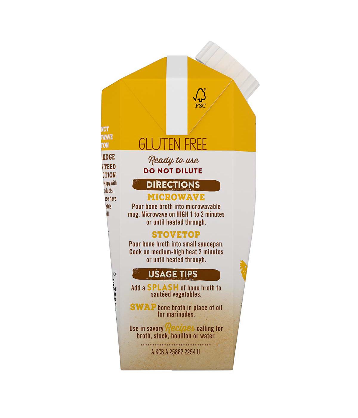 KITCHEN BASICS Original Chicken Bone Broth - Shop Broth & bouillon at H-E-B