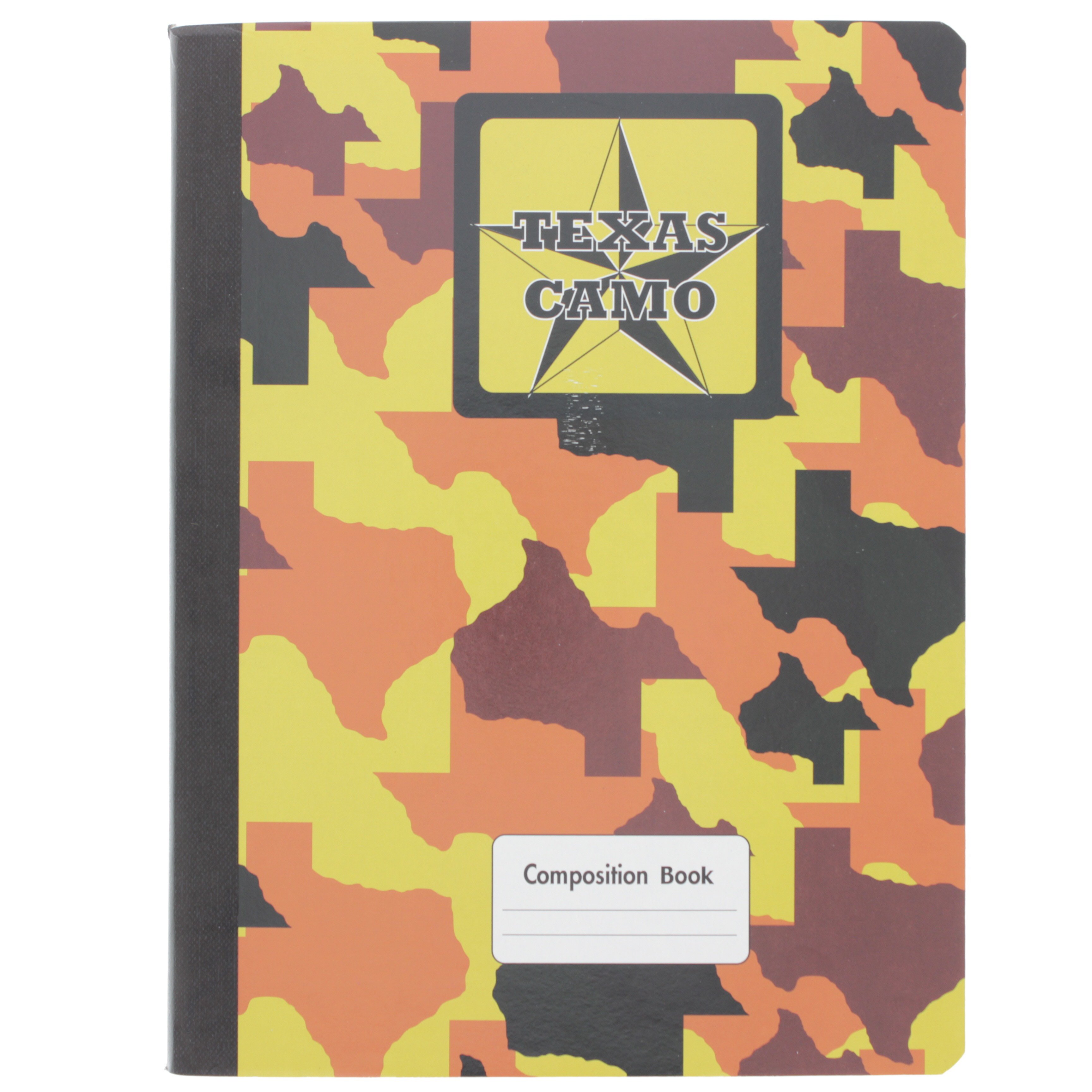 Norcom Orange Texas Camo Composition Book, 100 Sheets - Shop Notebooks ...