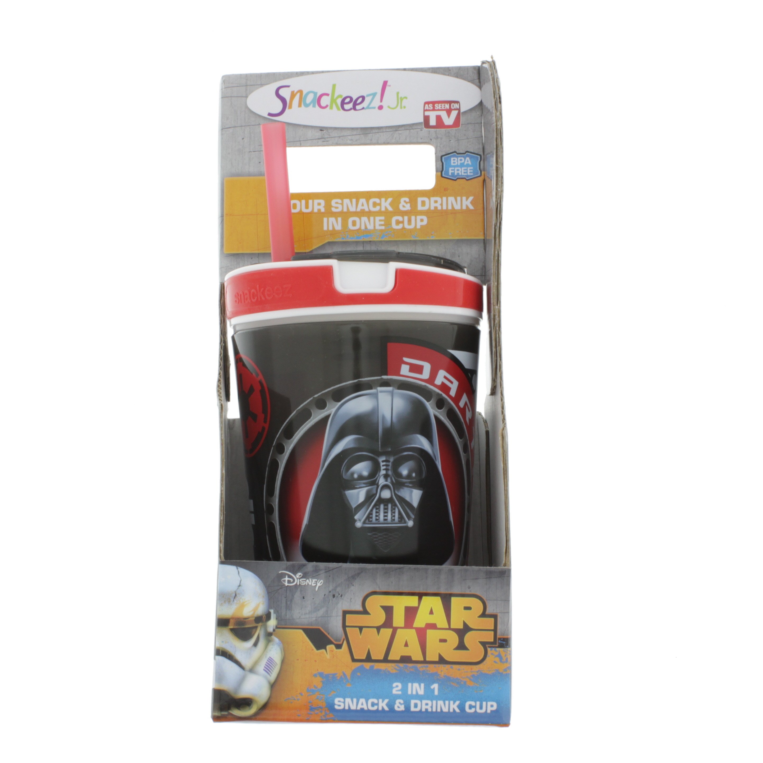As Seen On TV Snackeez Jr. Star Wars, Darth Vader - Shop Cups at H-E-B