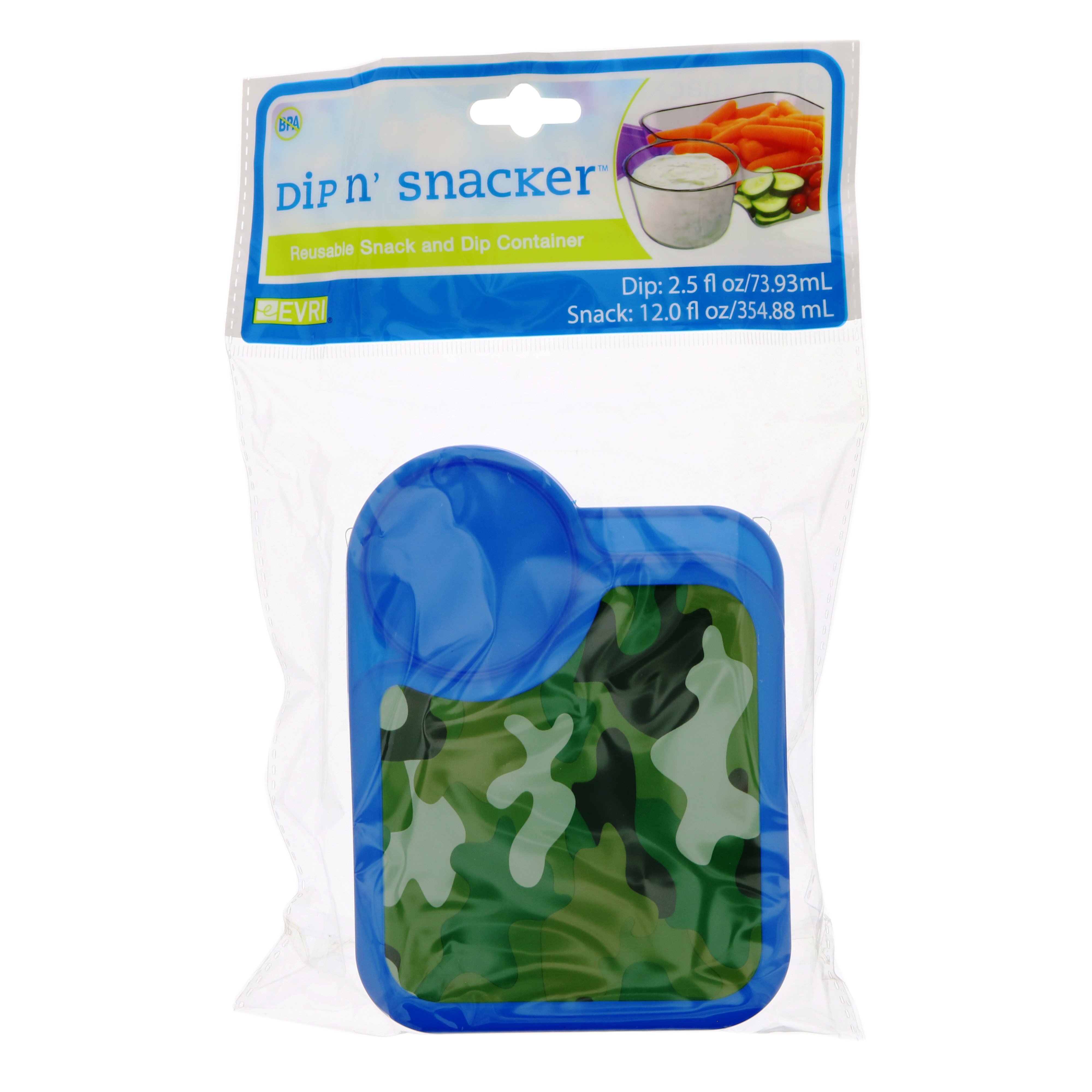 Evriholder Dip N Snacker Container, Colors May Vary - Shop Food storage ...