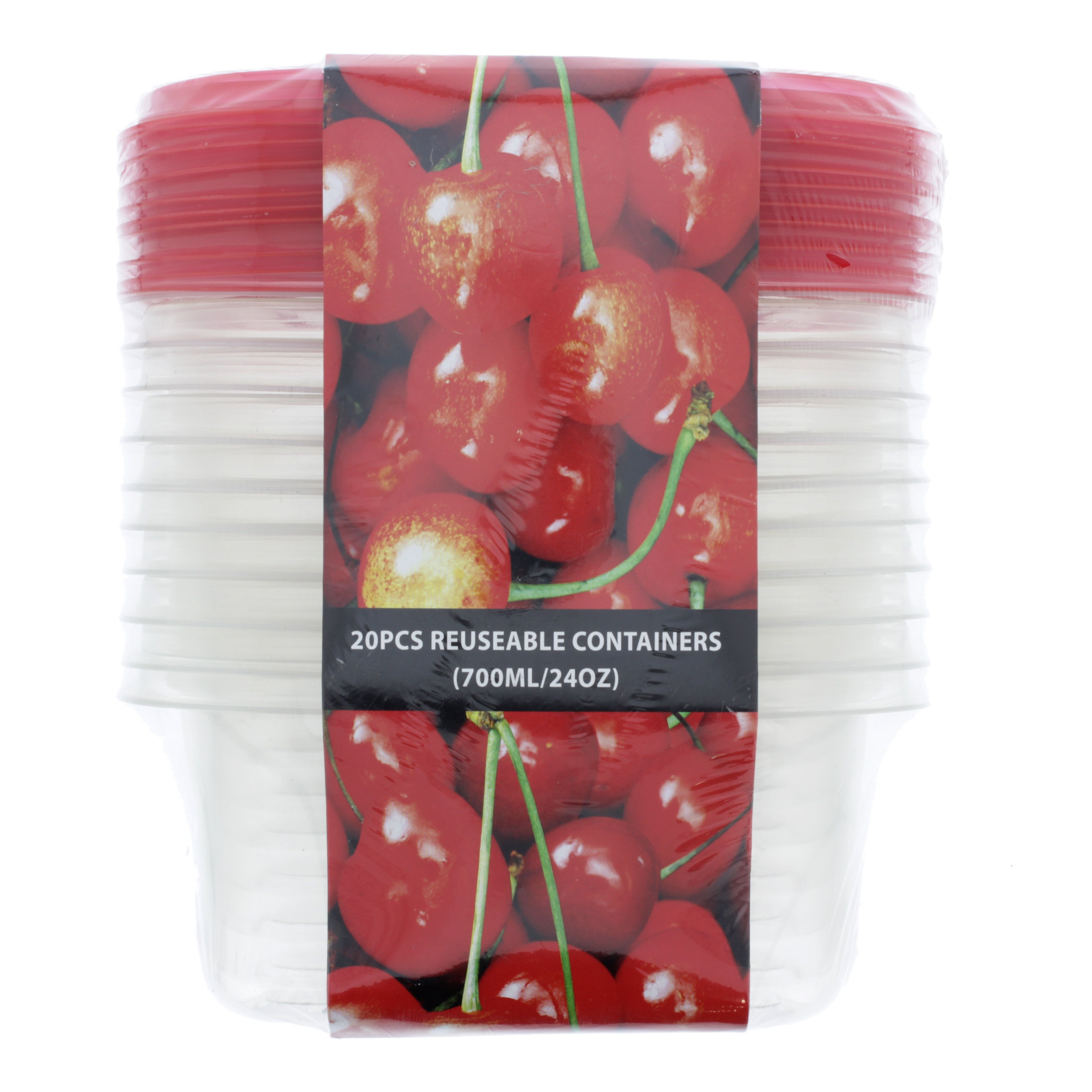 American Maid Rectangular Food Storage Containers with Lids, Red - Shop ...