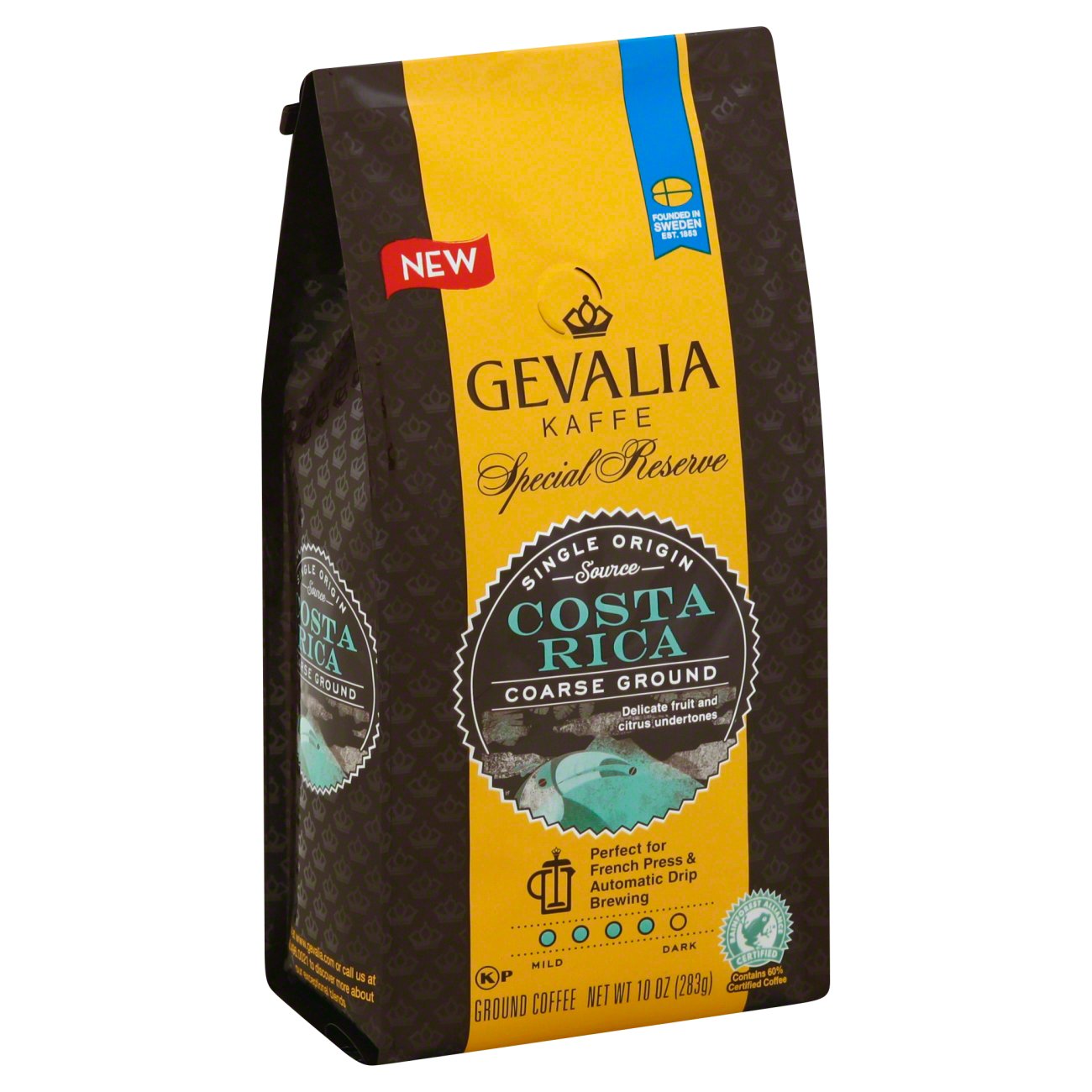 Gevalia Kaffe Special Reserve Costa Rica Medium Roast Ground Coffee ...