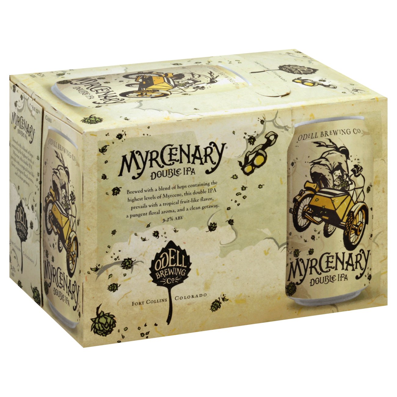 Odell Myrcenary Double IPA Craft Beer 6 pk Cans, 12 oz | Central Market ...