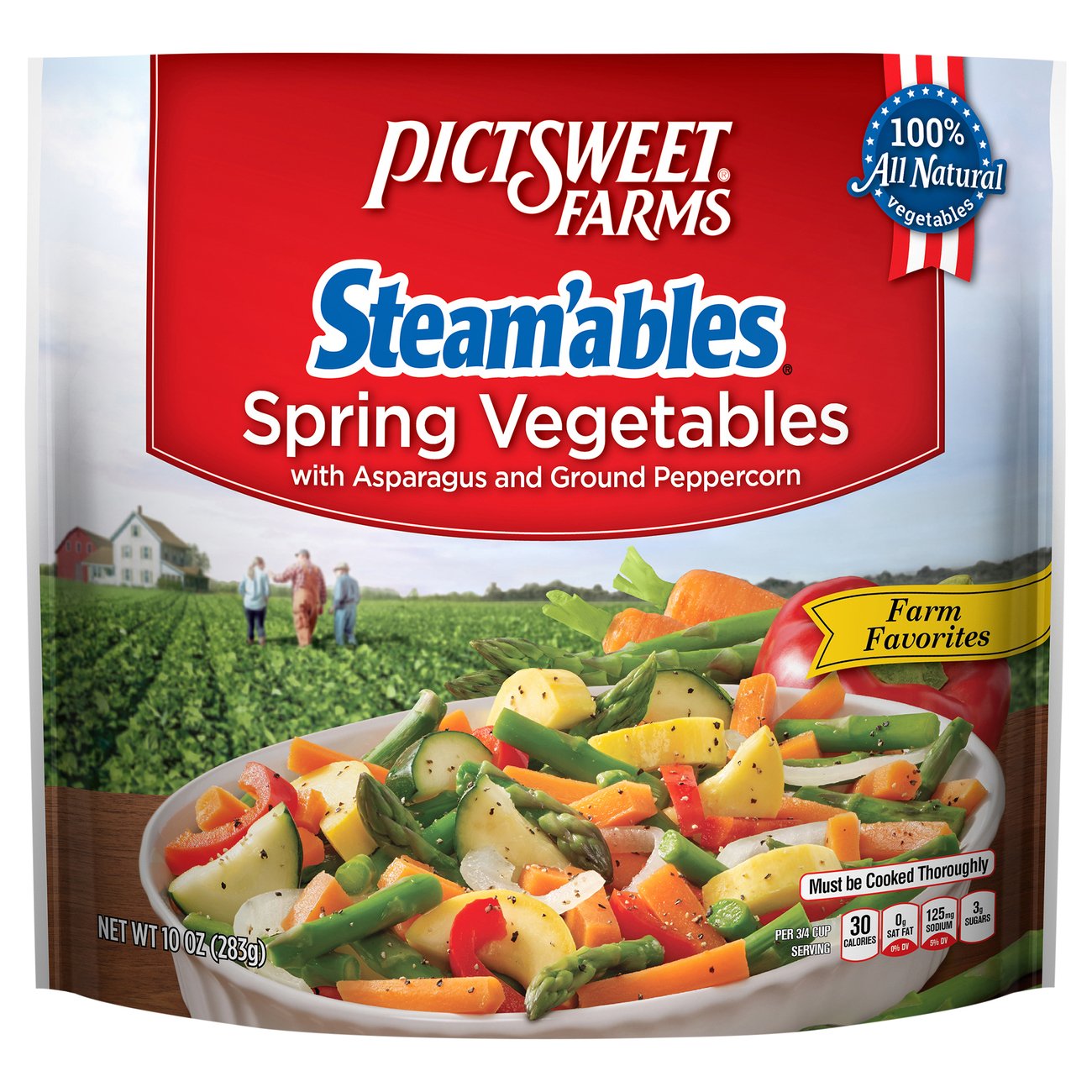 Pictsweet Steam'ables Spring Vegetables - Shop Mixed Vegetables at H-E-B