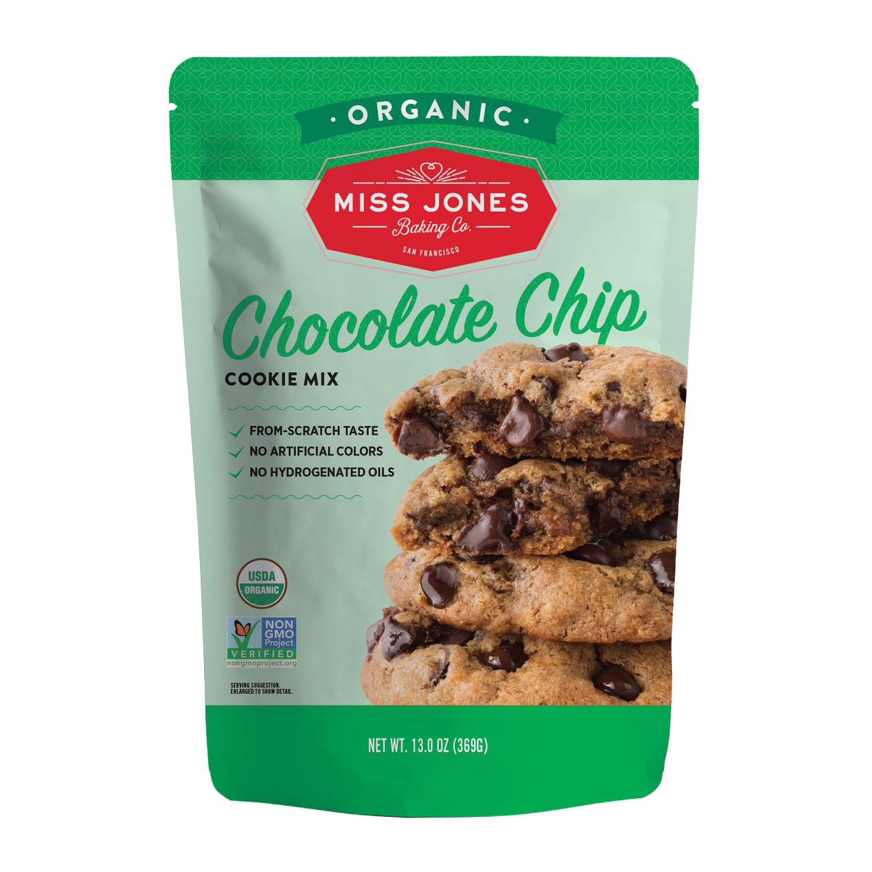 Miss Jones Organic Chocolate Chip Cookie Mix - Shop Baking mixes at H-E-B
