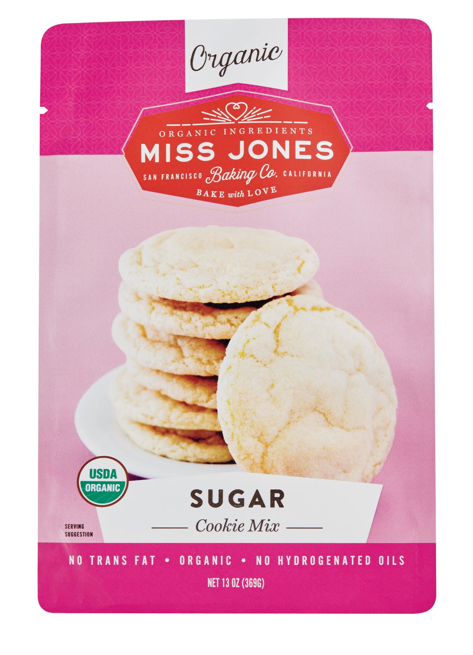 Miss Jones Organic Sugar Cookie Mix - Shop Baking mixes at H-E-B