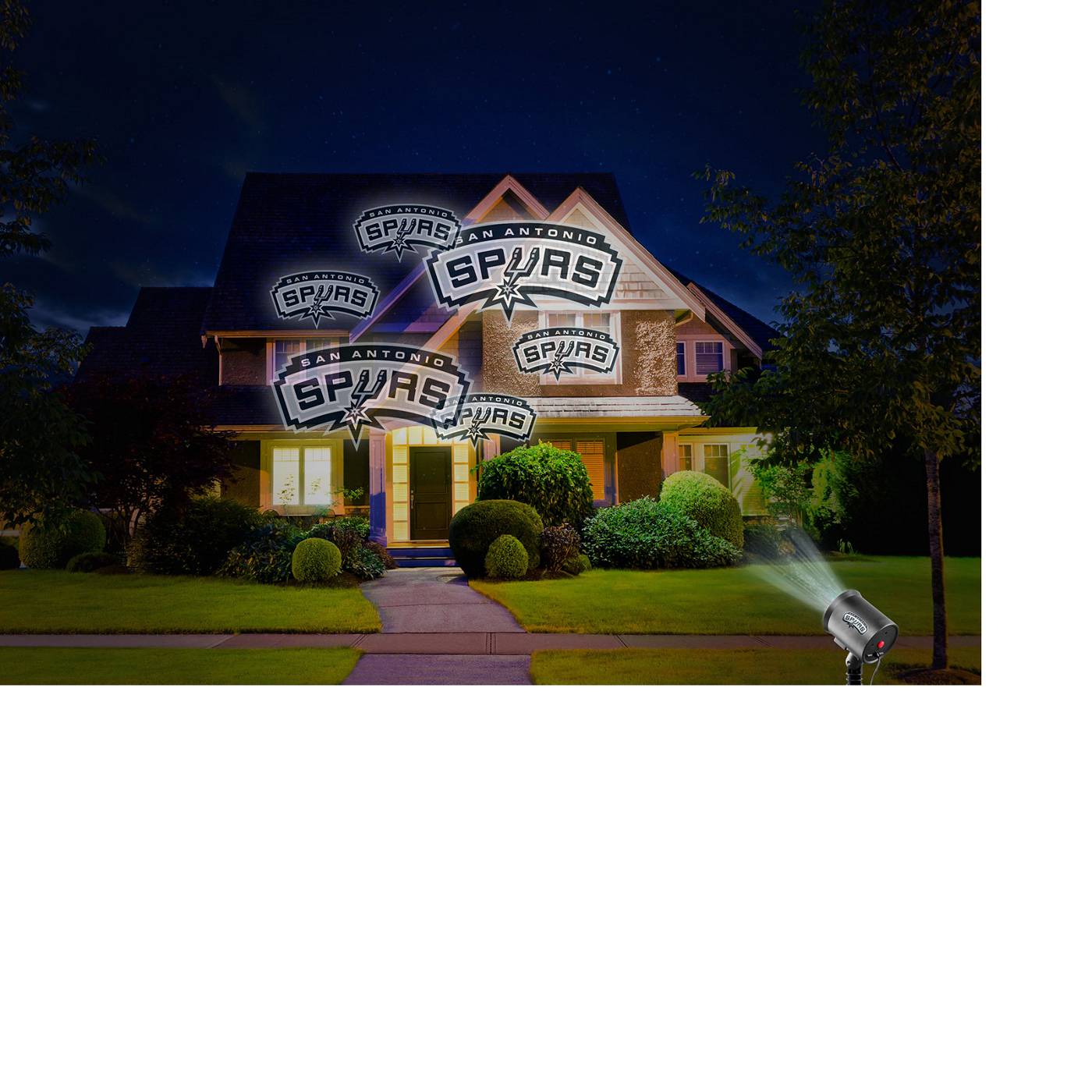 San Antonio Spurs Lite-imation Team Pride Light - Shop Lamps & Lights ...