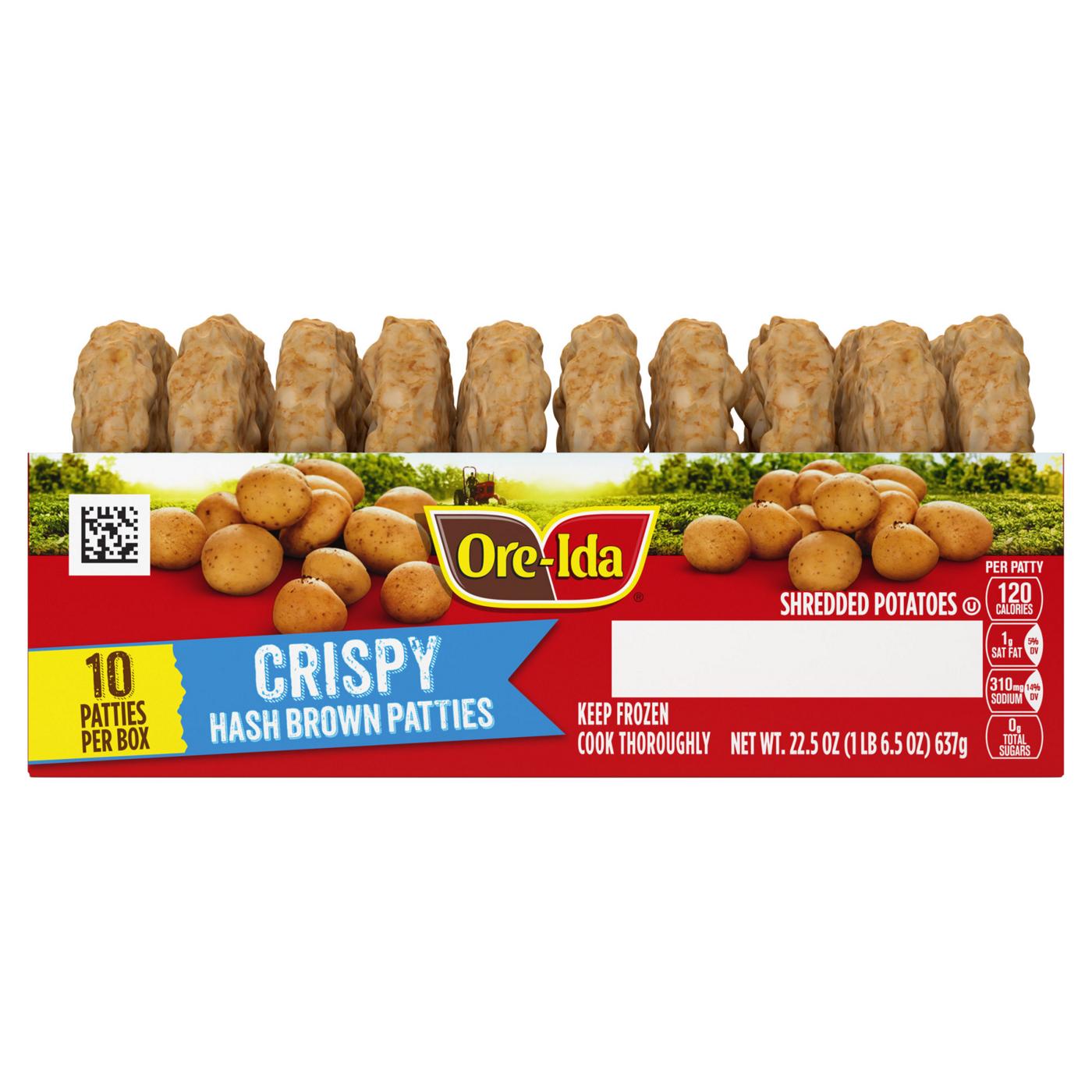 Ore-Ida Golden Hash Brown Patties - Shop Potatoes & carrots at H-E-B