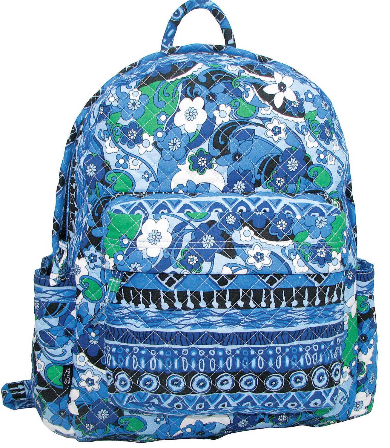 American Studio Cotton Candy Backpack, Blue Floral Print - Shop ...