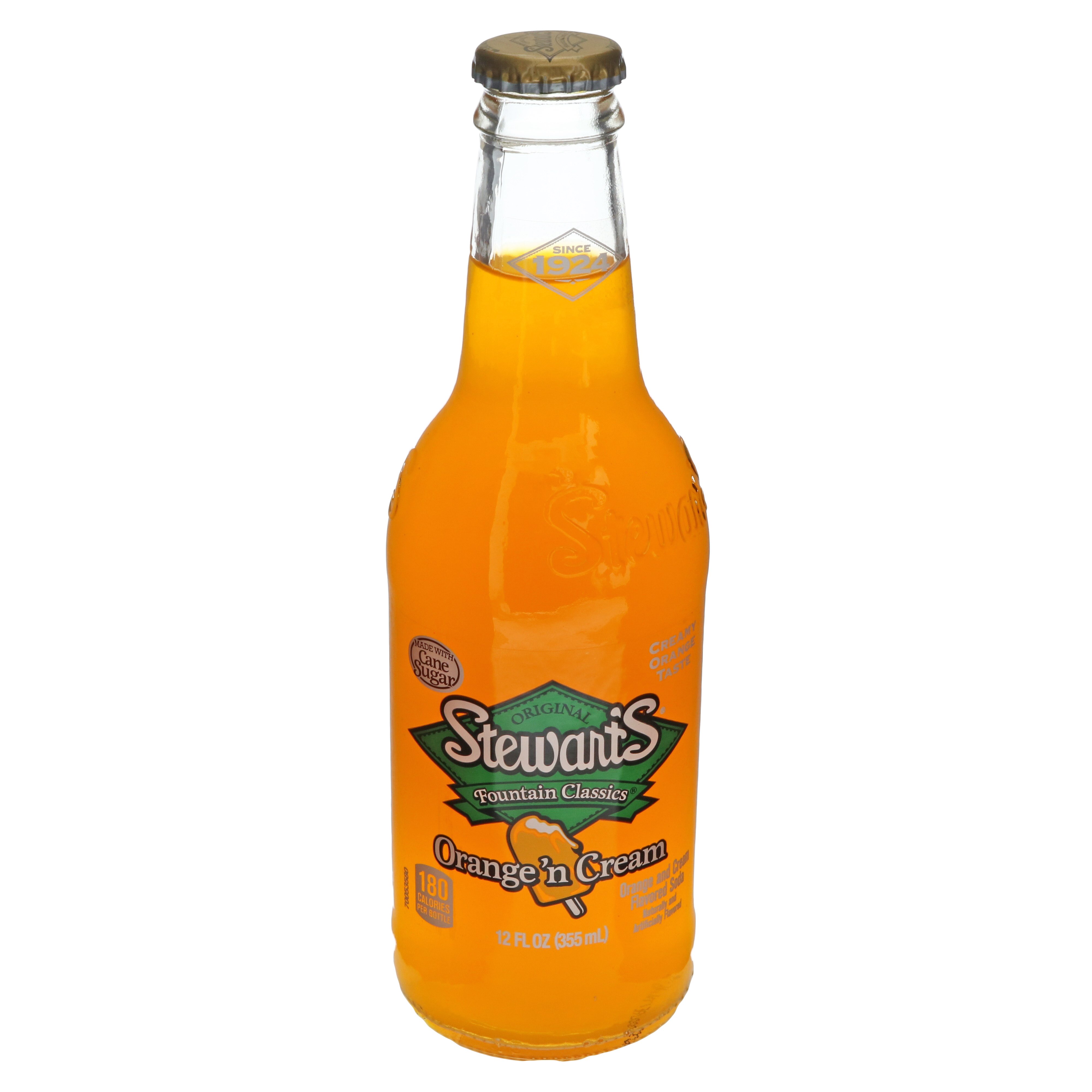 Stewart's Fountain Classics Orange N Cream Soda - Shop Soda at H-E-B