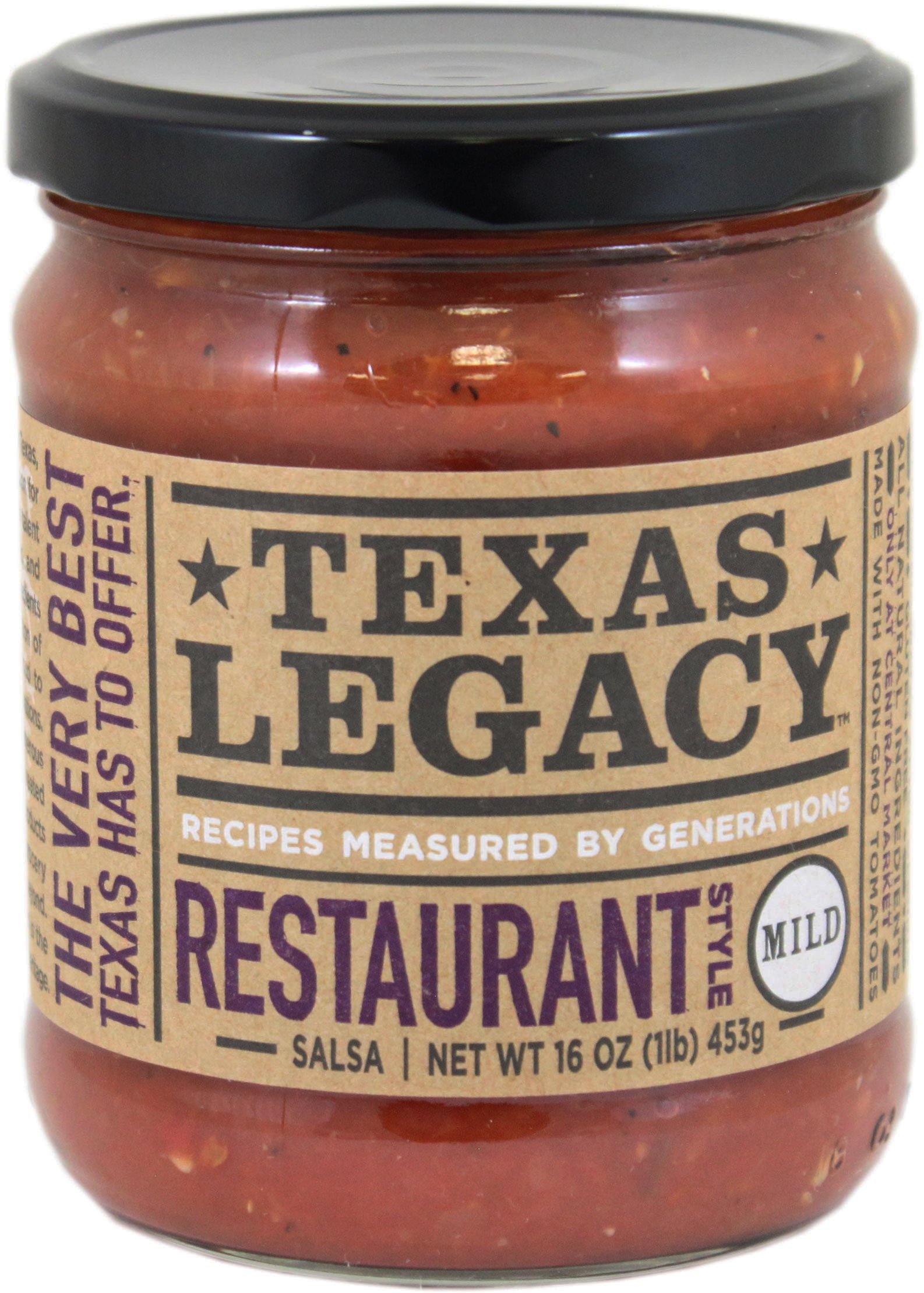 Texas Legacy Restaurant Style Mild Salsa, 16 oz | Central Market ...
