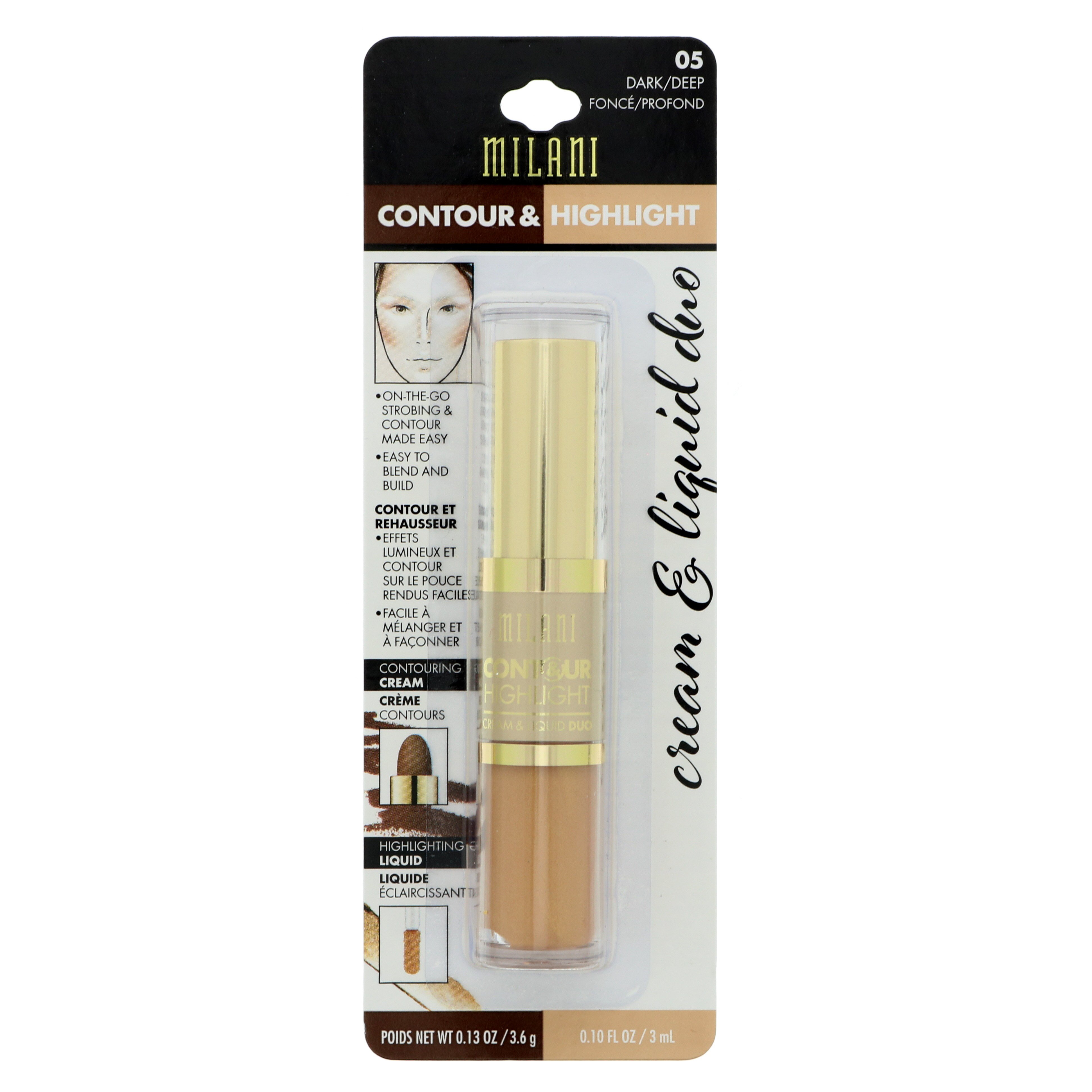 Milani Contour And Highlight Duo Dark/deep - Shop Contour at H-E-B