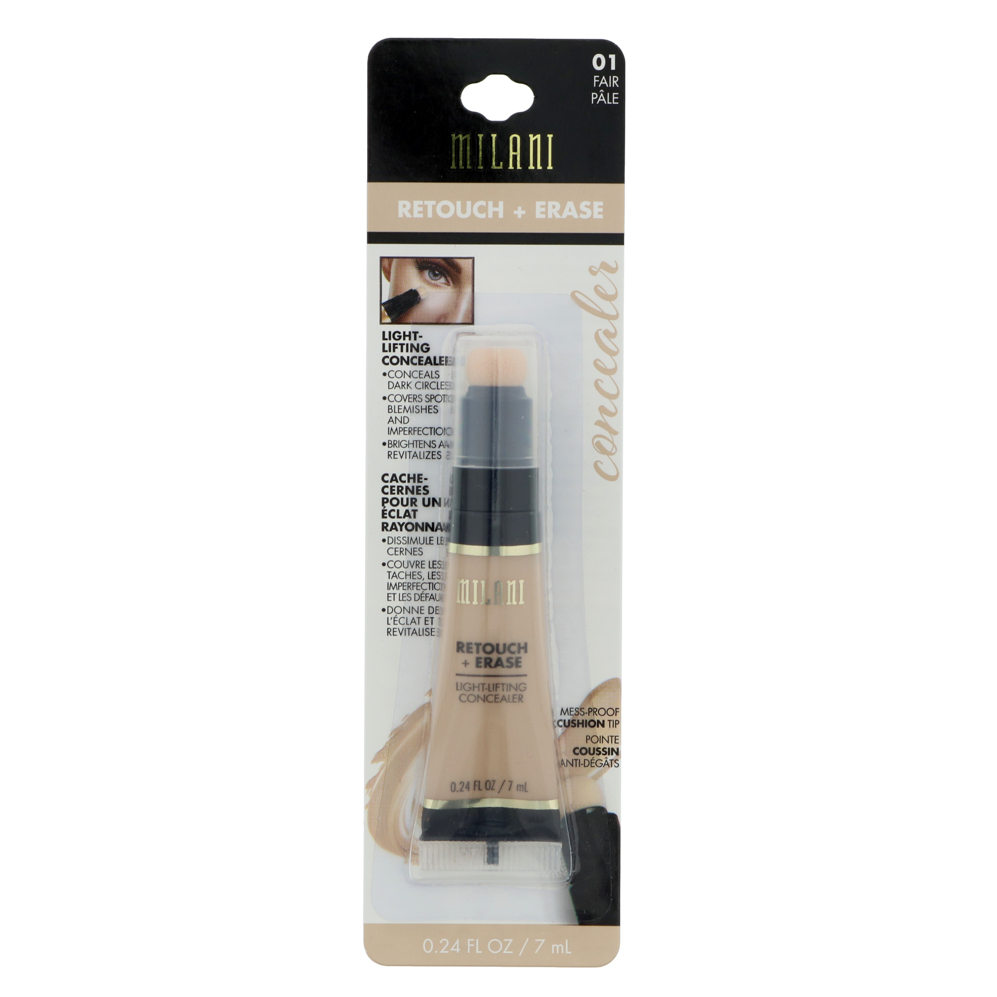 Milani Retouch + Erase Concealer Fair - Shop Concealer & color ...