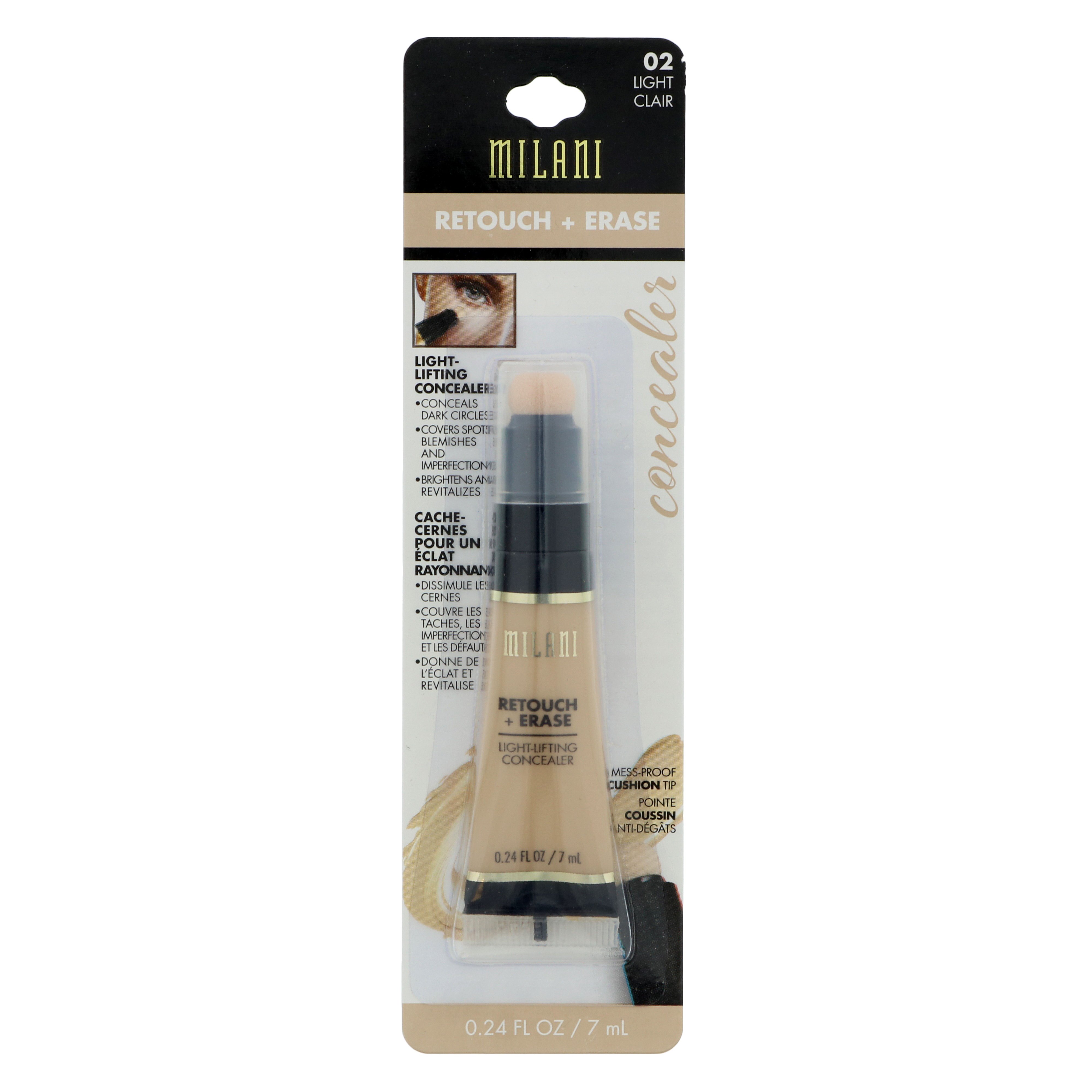 Milani Retouch + Erase Concealer Light - Shop Concealer & Color ...