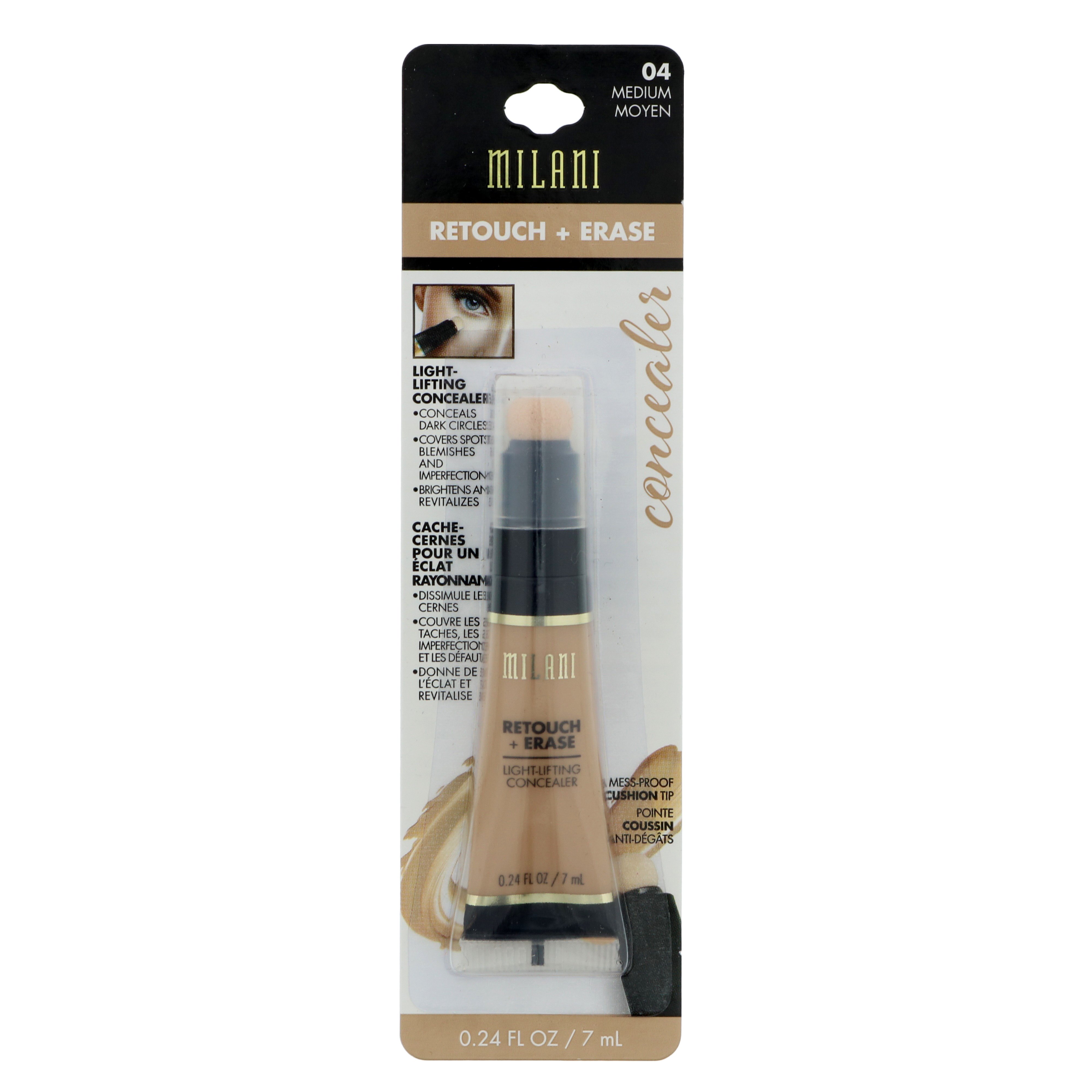 Milani Retouch + Erase Concealer Medium - Shop Concealer & color ...