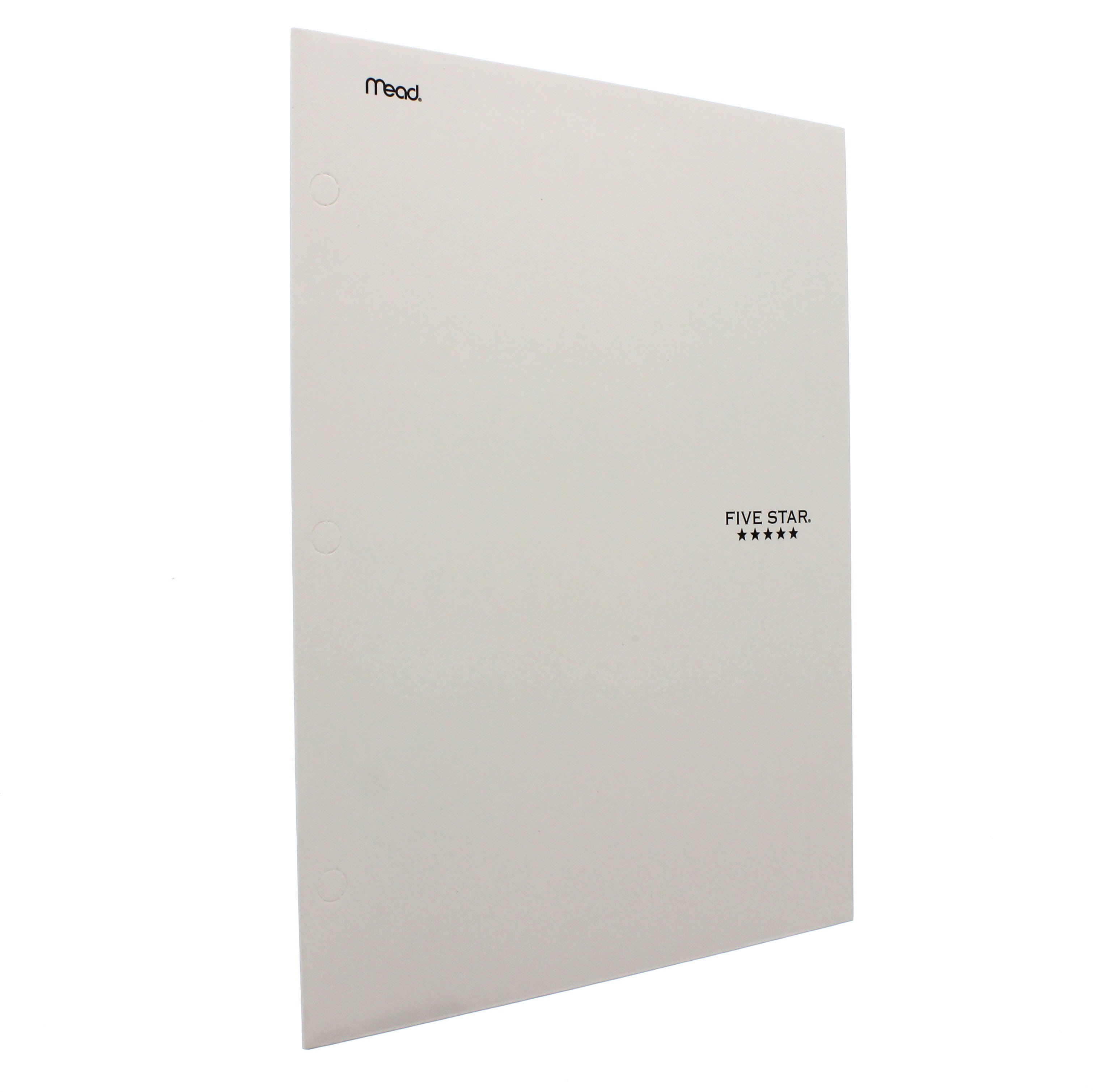 Mead Five Star 4 Pocket Paper Folder, White - Shop Folders at H-E-B