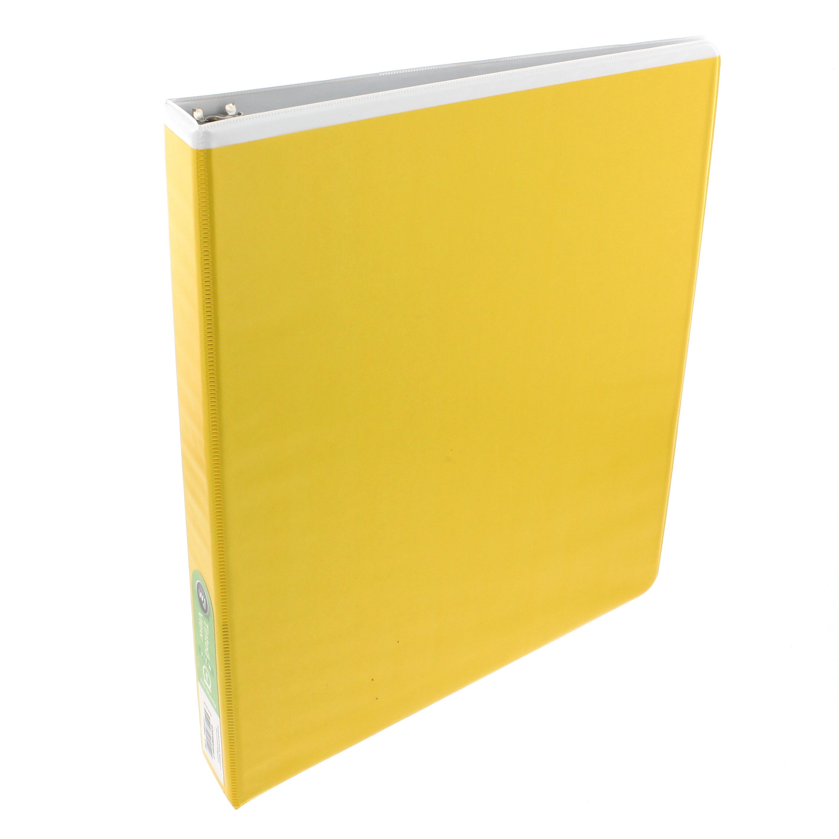Wilson Jones 1 Inch Tinted View Round Ring Binder, Yellow - Shop ...