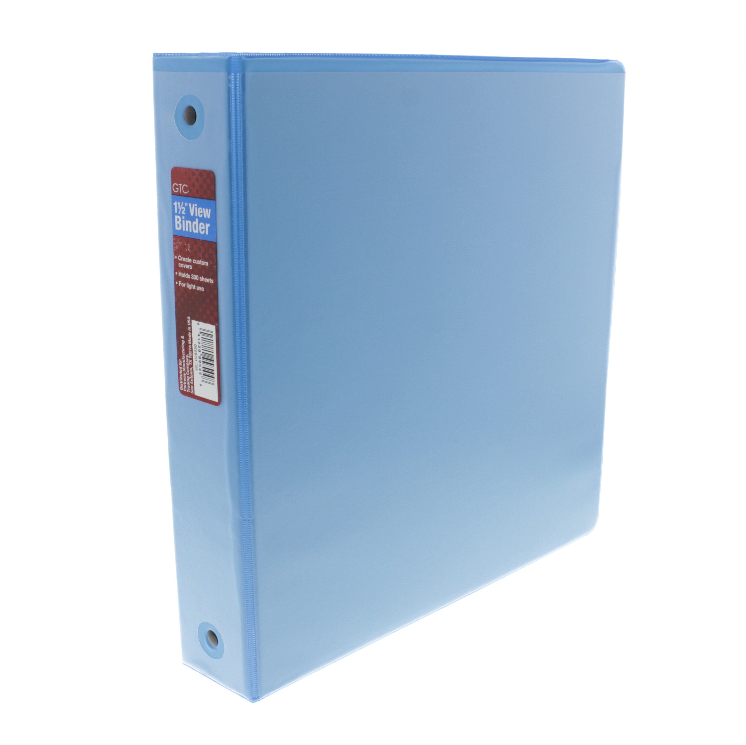 GTC 1.5 Inch View Binder, Blue - Shop School & Office Supplies at H-E-B