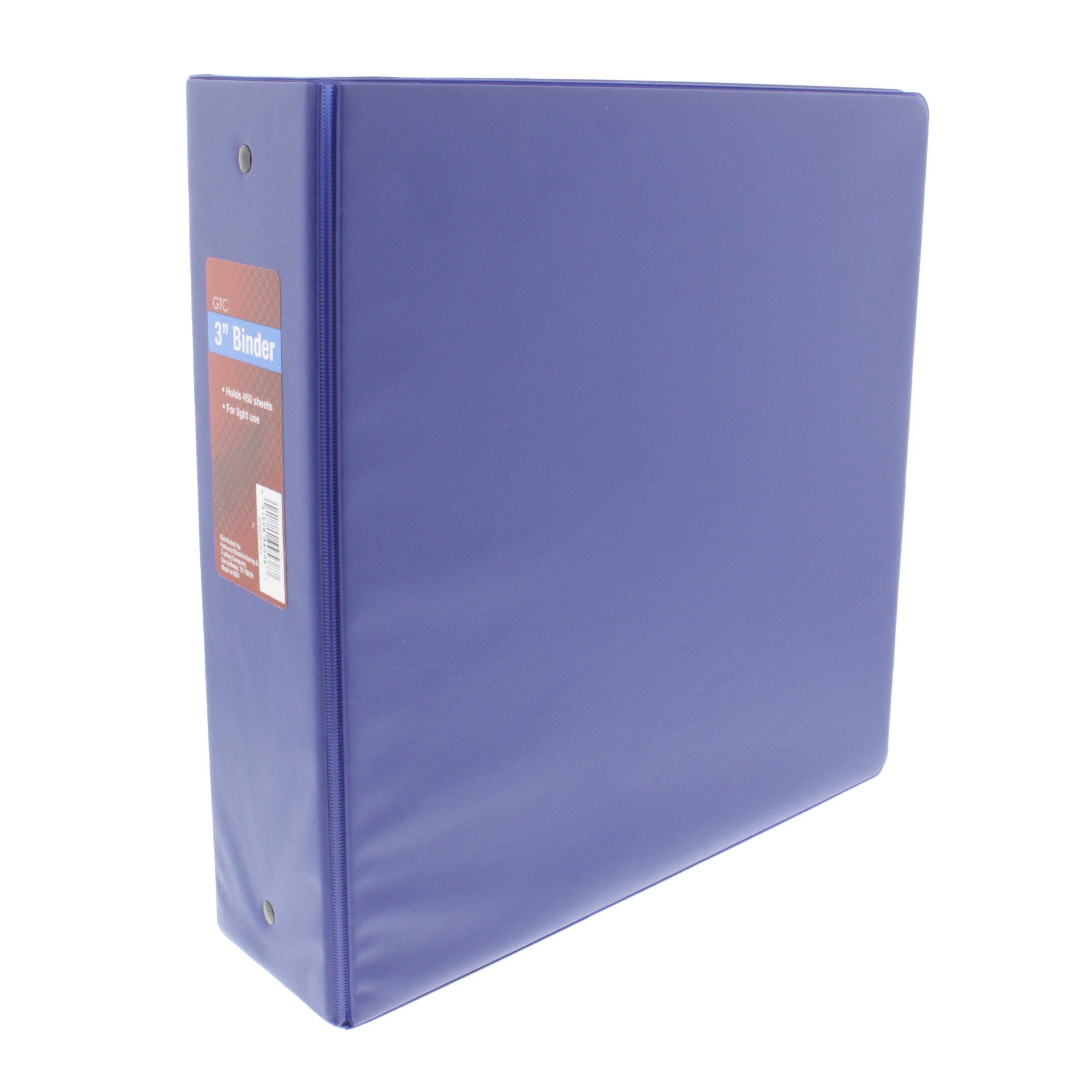 GTC Vinyl Binder, Blue - Shop Binders at H-E-B