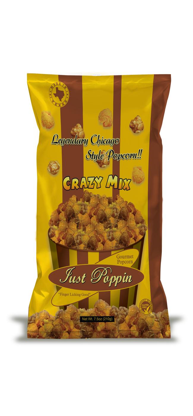 Just Poppin Gourmet Popcorn - Crazy Mix - Shop Popcorn at H-E-B