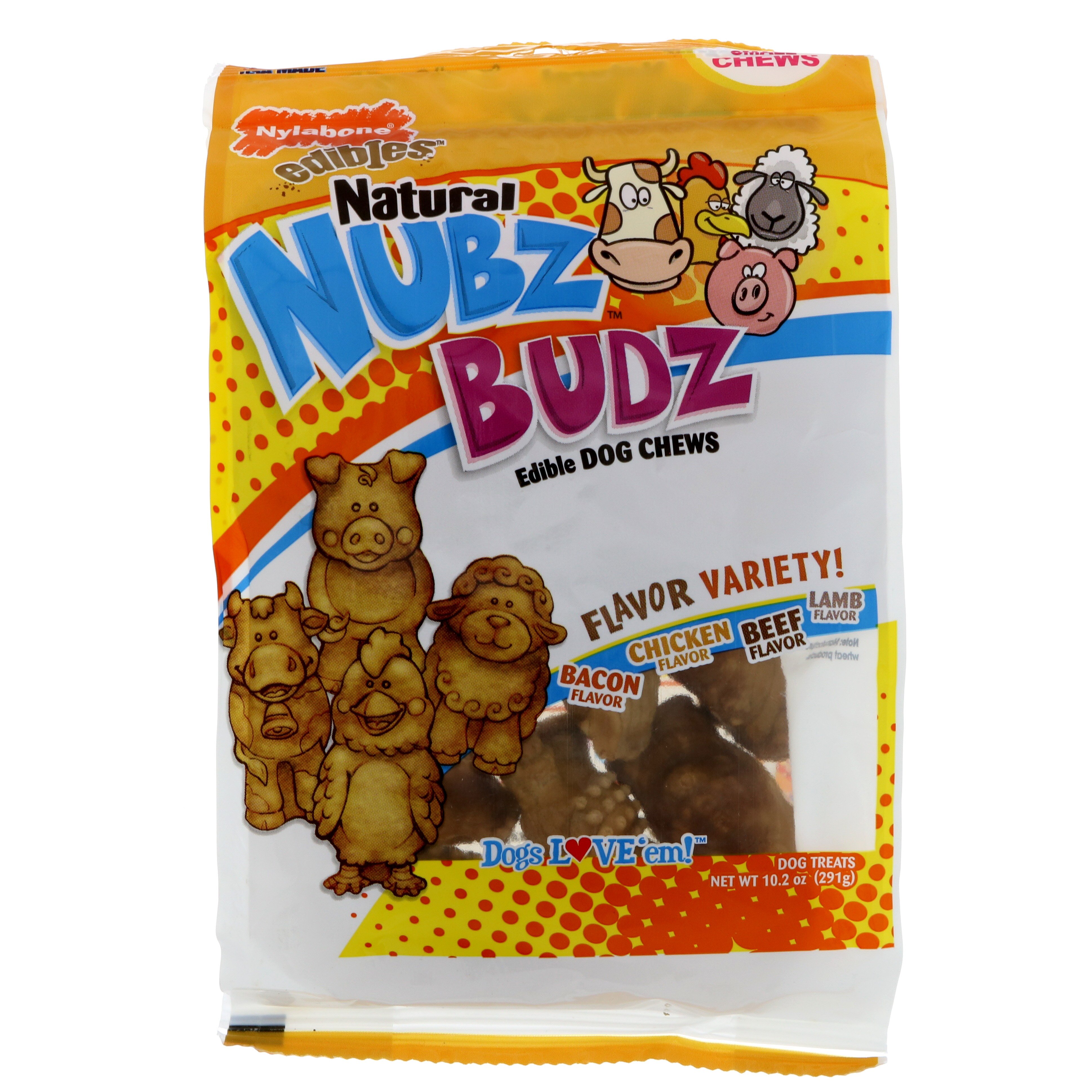 Nylabone Natural Nubz Budz Dog Chews, Variety - Shop Dogs at H-E-B