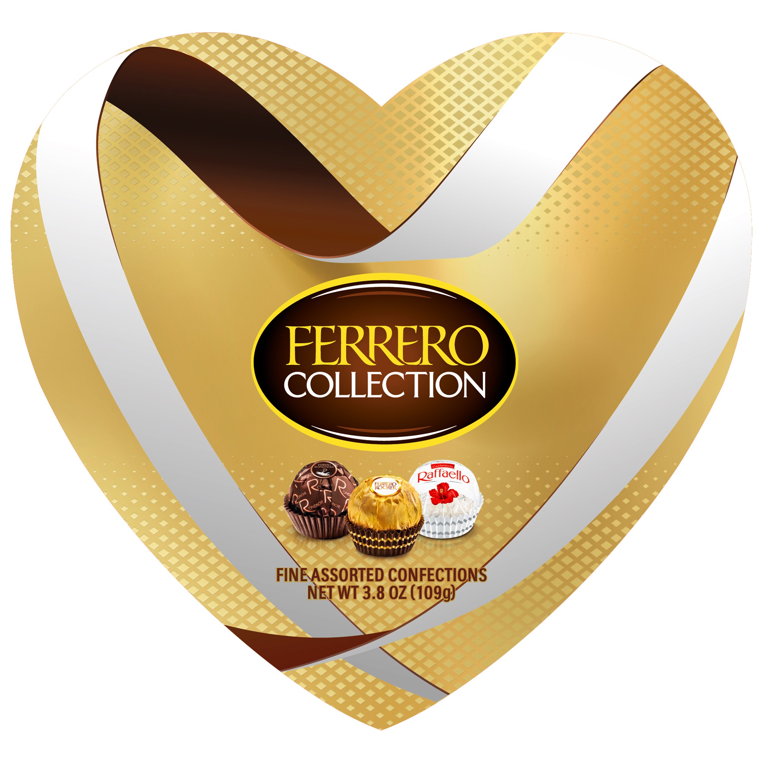 Ferrero Rocher Collection Valentine's Candy Heart Gift Box - Shop Candy ...