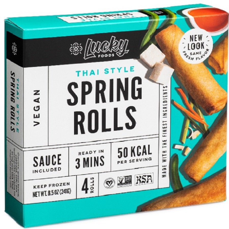 Lucky Foods Thai Style Spring Rolls - Shop Appetizers at H-E-B