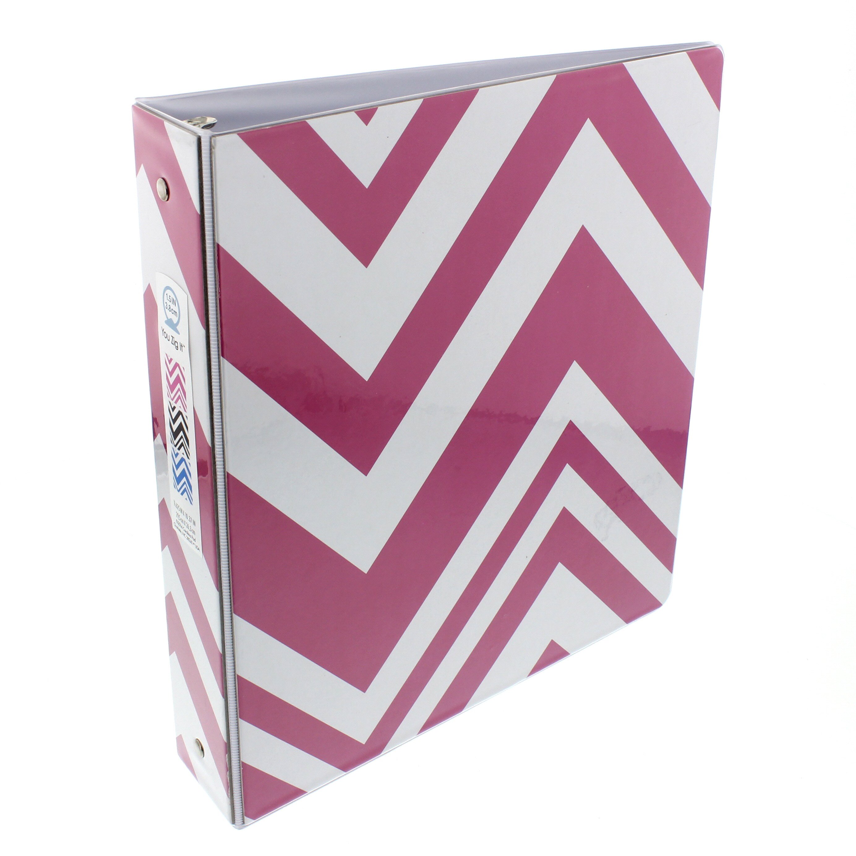 CPP International You Zig It 1.5" Binder, Pink - Shop Binders at H-E-B