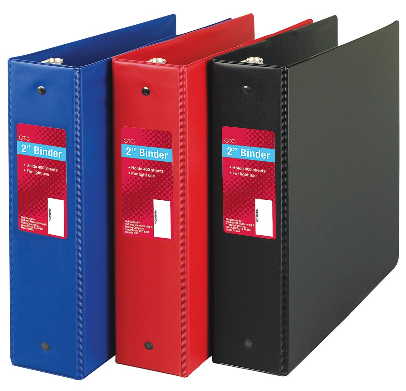 GTC 2 Inch Vinyl Binder, Blue - Shop School & Office Supplies at H-E-B