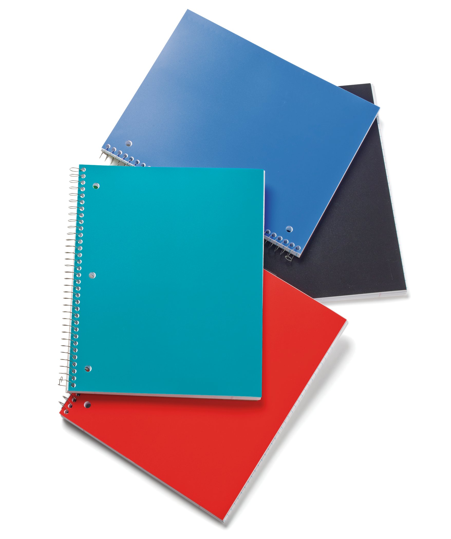 Norcom Poly Wirebound Wide Rule Notebook, Red - Shop Notebooks at H-E-B