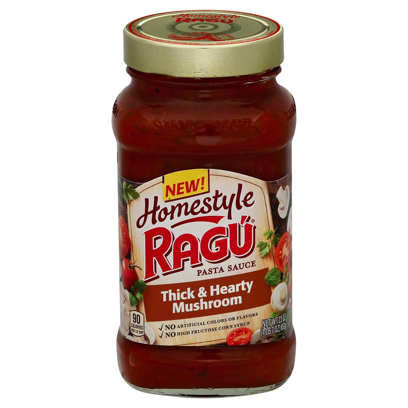 Ragu Homestyle Thick & Hearty Mushroom - Shop Pasta sauces at H-E-B