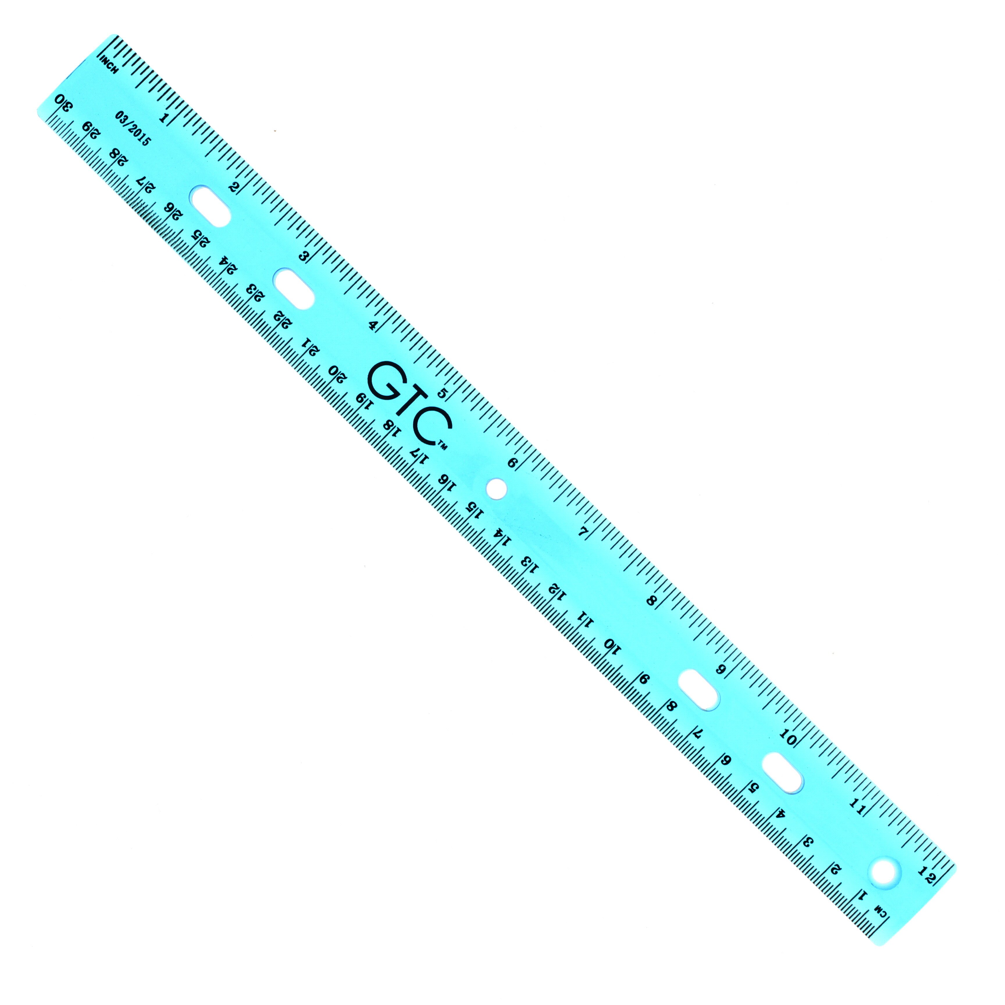 GTC Plastic Ruler, Blue - Shop Tools & equipment at H-E-B