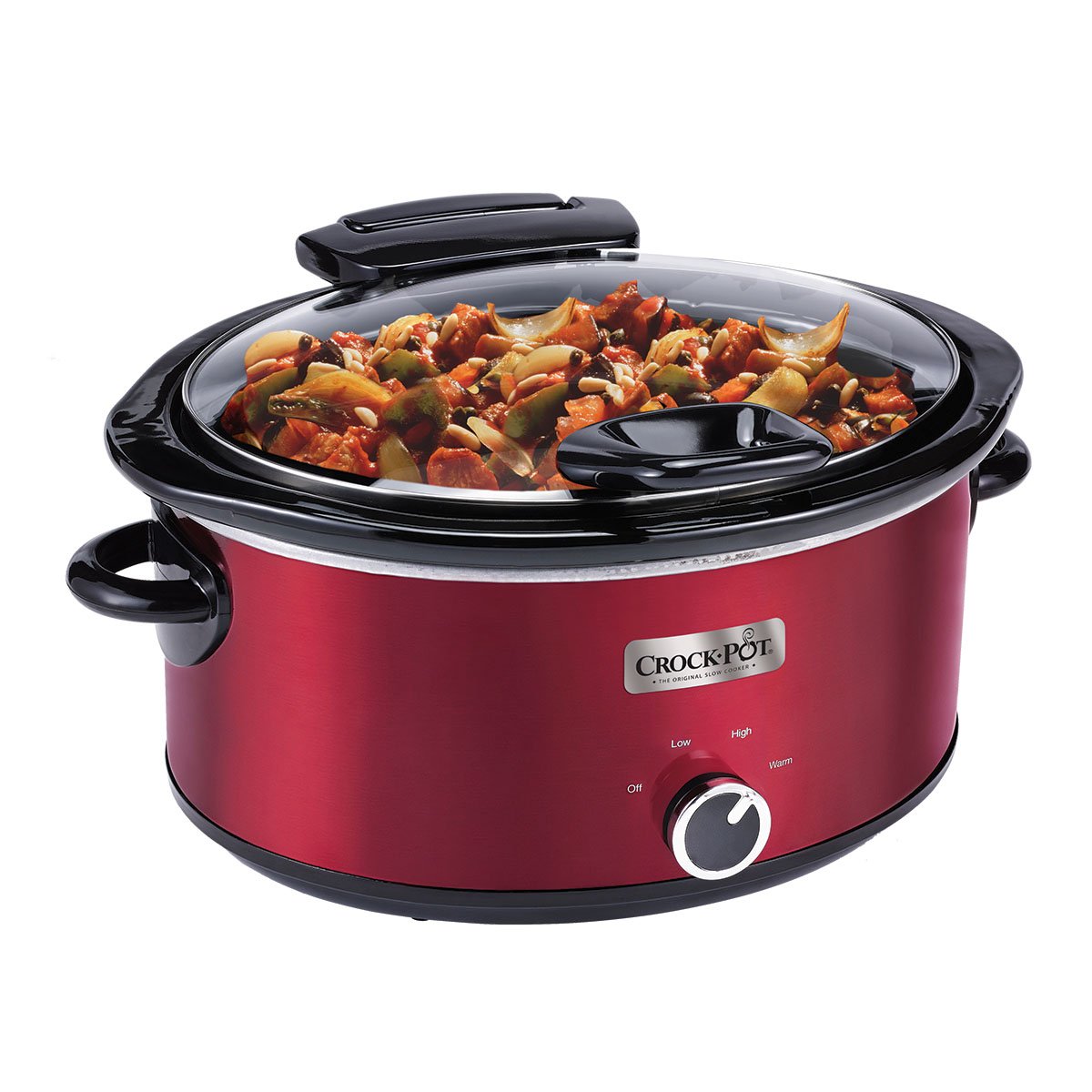 Crock-Pot Lift & Serve Hinged Lid Slow Cooker - Shop Cookers & roasters ...