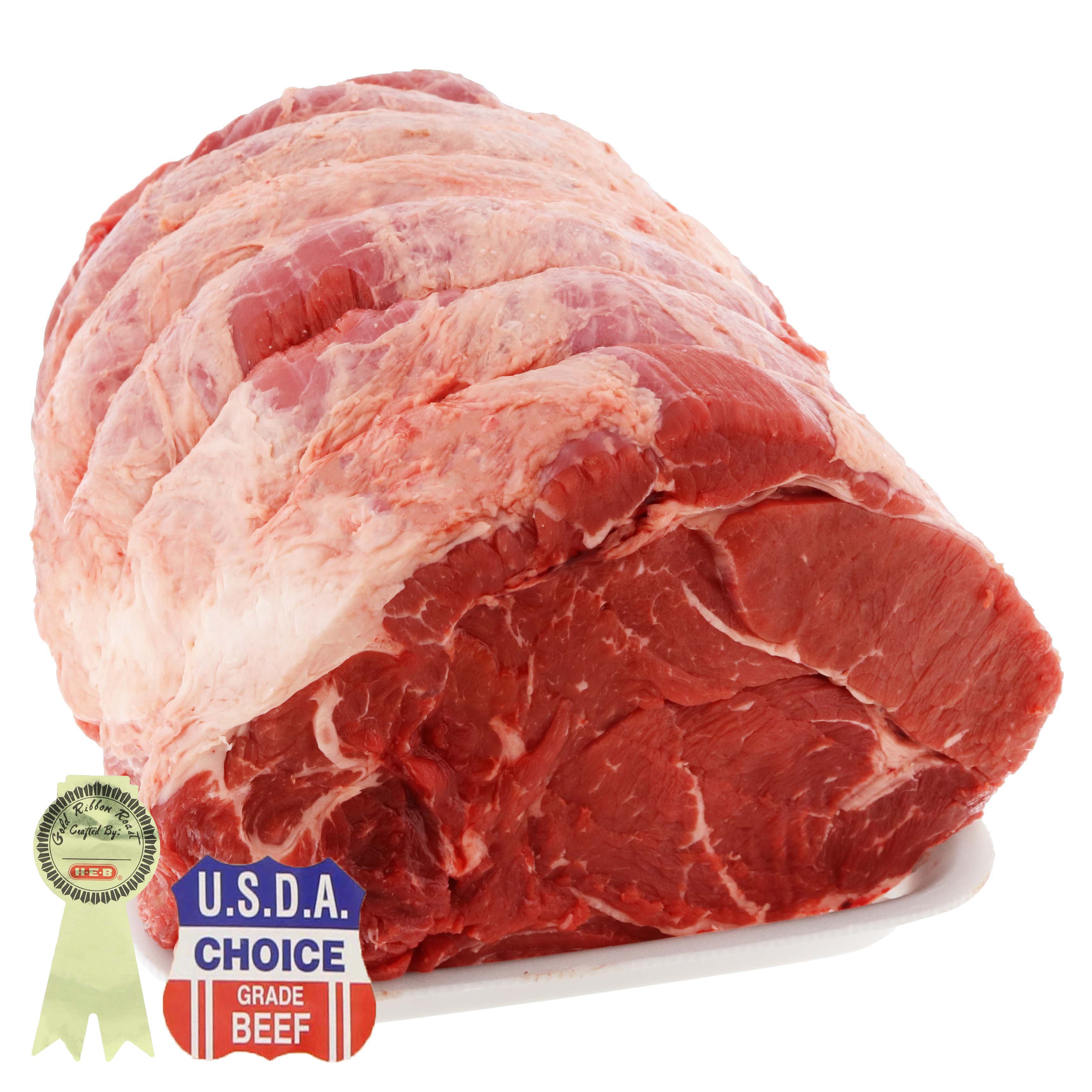 H-E-B Natural Beef Chuck Roast, Boneless, USDA Choice, Gold Ribbon ...
