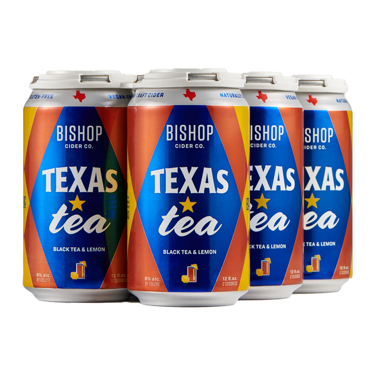 Bishop Cider Texas Tea 12 oz Cans - Shop Hard Cider at H-E-B