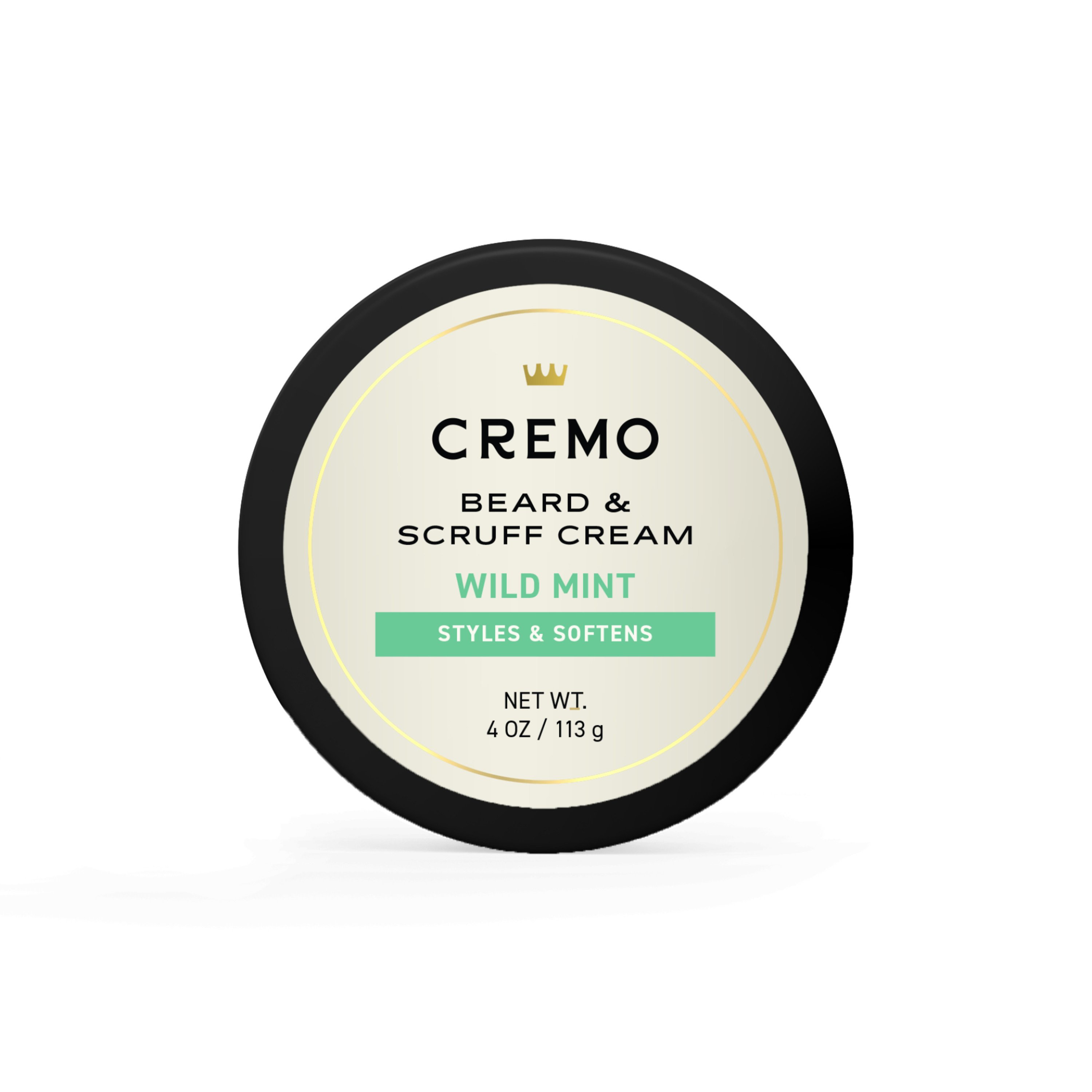Cremo Beard & Scruff Cream - Wild Mint - Shop Beard care at H-E-B