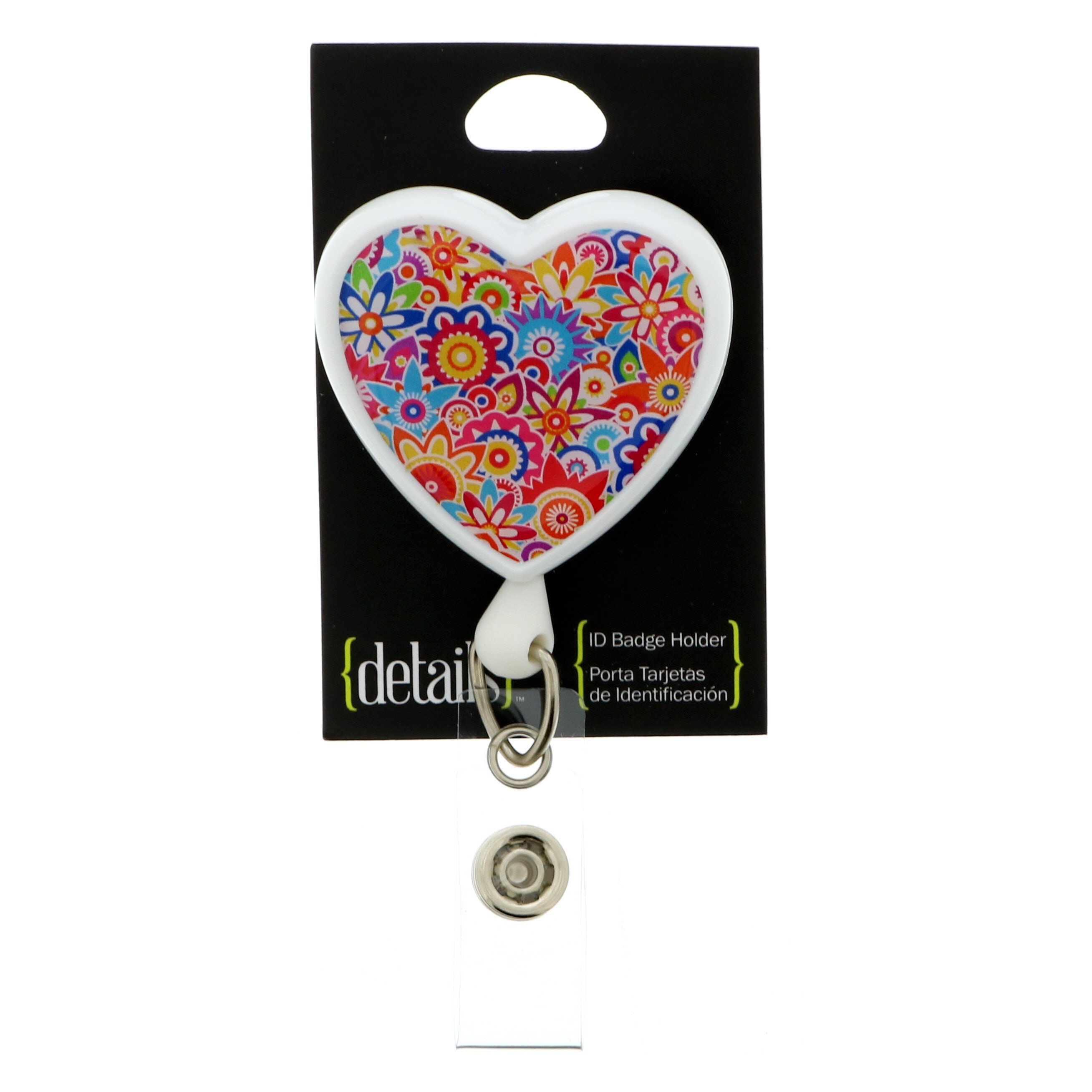 Bonitas Details Flower Power Badge Reel - Shop at H-E-B