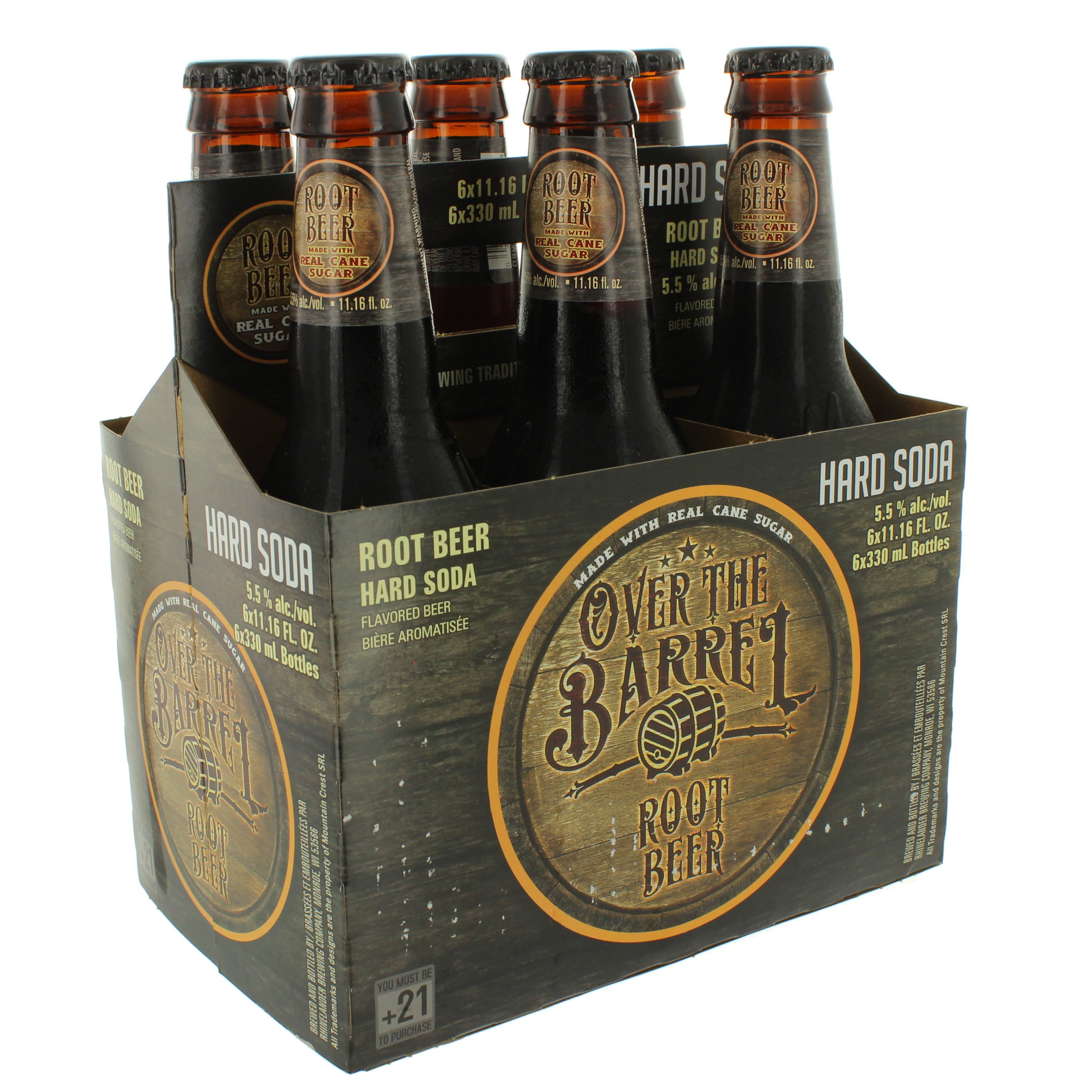 Over The Barrel Root Beer 11 oz Bottles - Shop Malt Beverages & Coolers ...