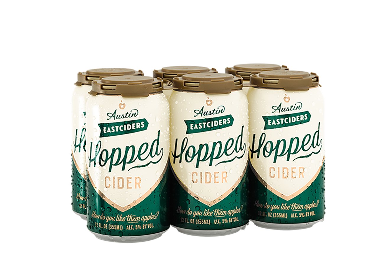 Austin Eastciders Hopped Cider 12 oz Cans - Shop Hard Cider at H-E-B