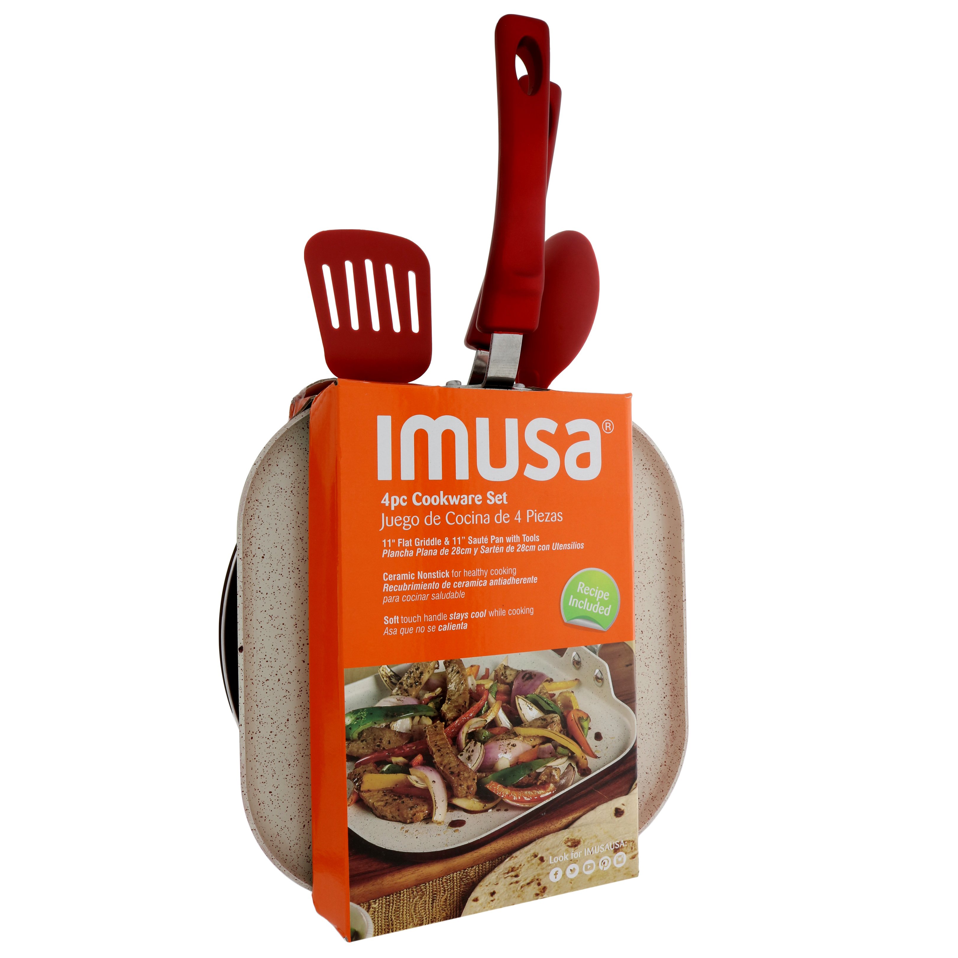 IMUSA 4pc Cookware Set - Shop Frying pans & griddles at H-E-B