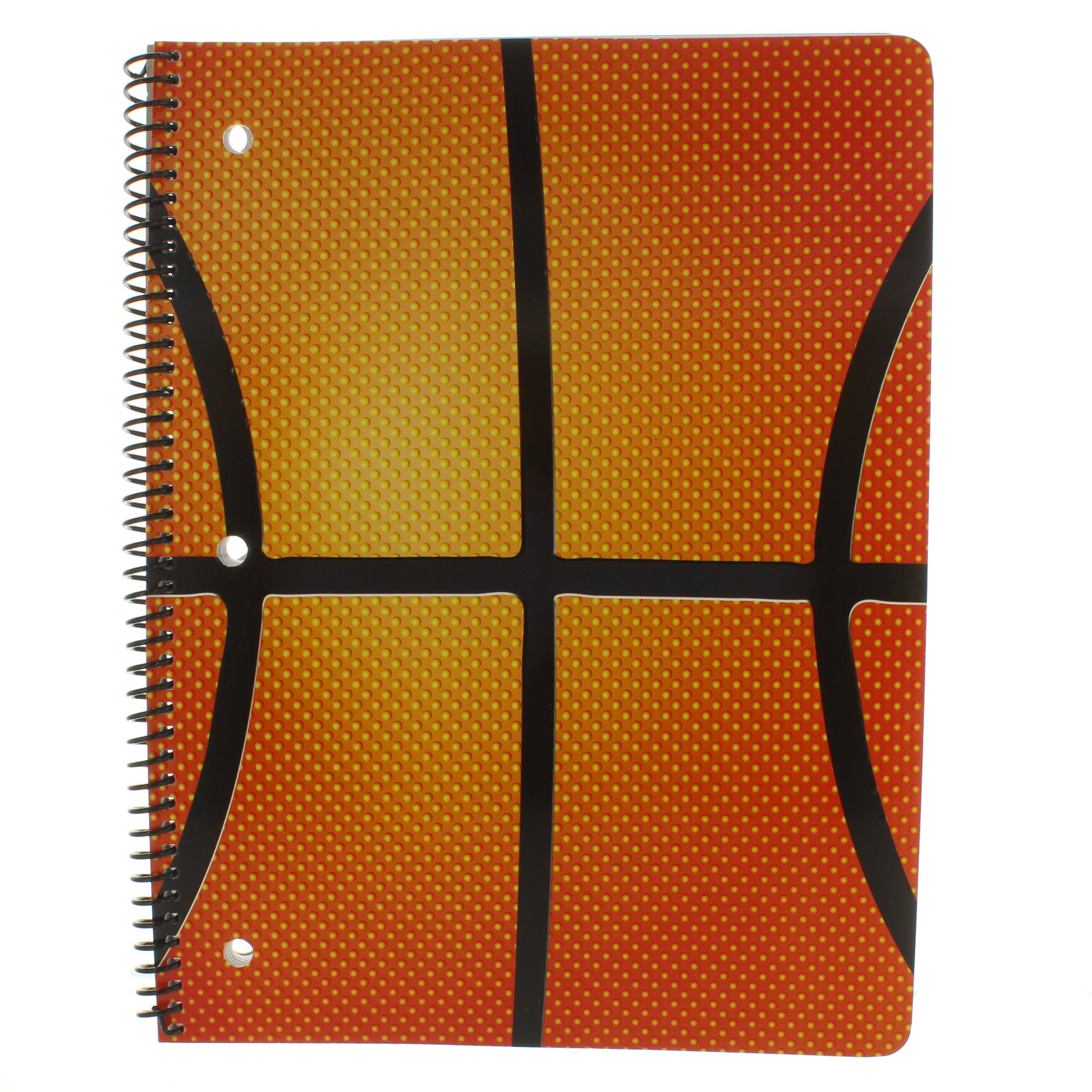 Kittrich Sports Dimensional Theme Spiral Notebook, Basketball - Shop ...
