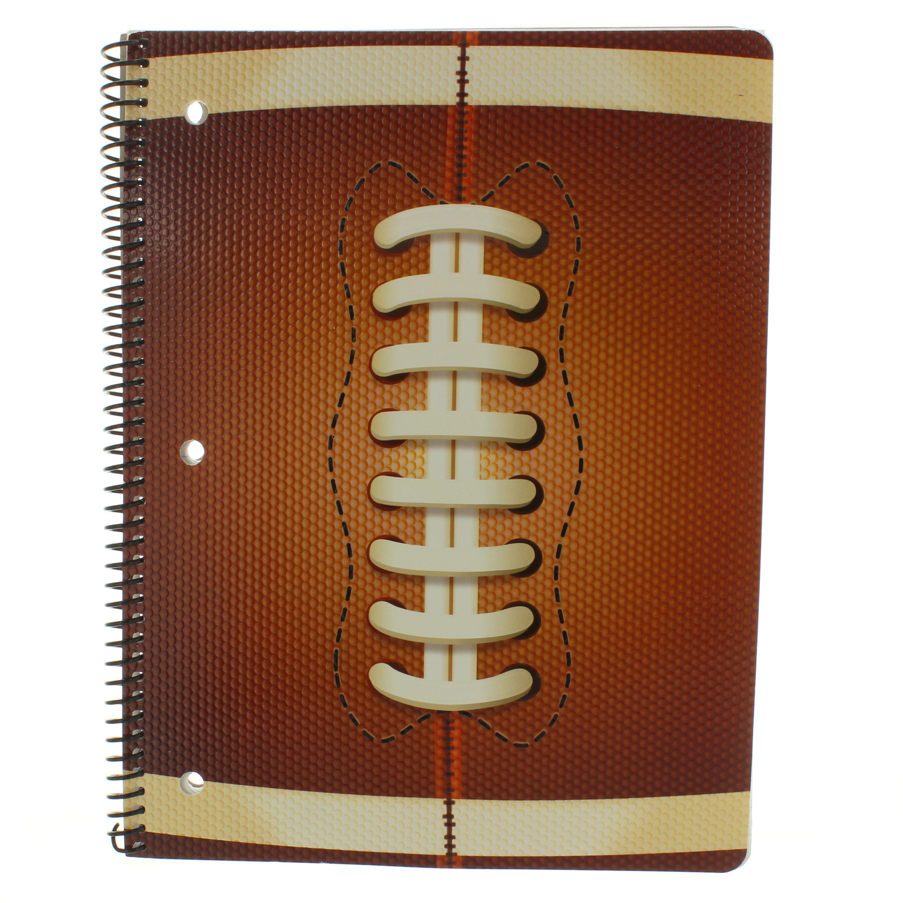 Kittrich Sports Dimensional Theme Spiral Notebook, Football - Shop ...