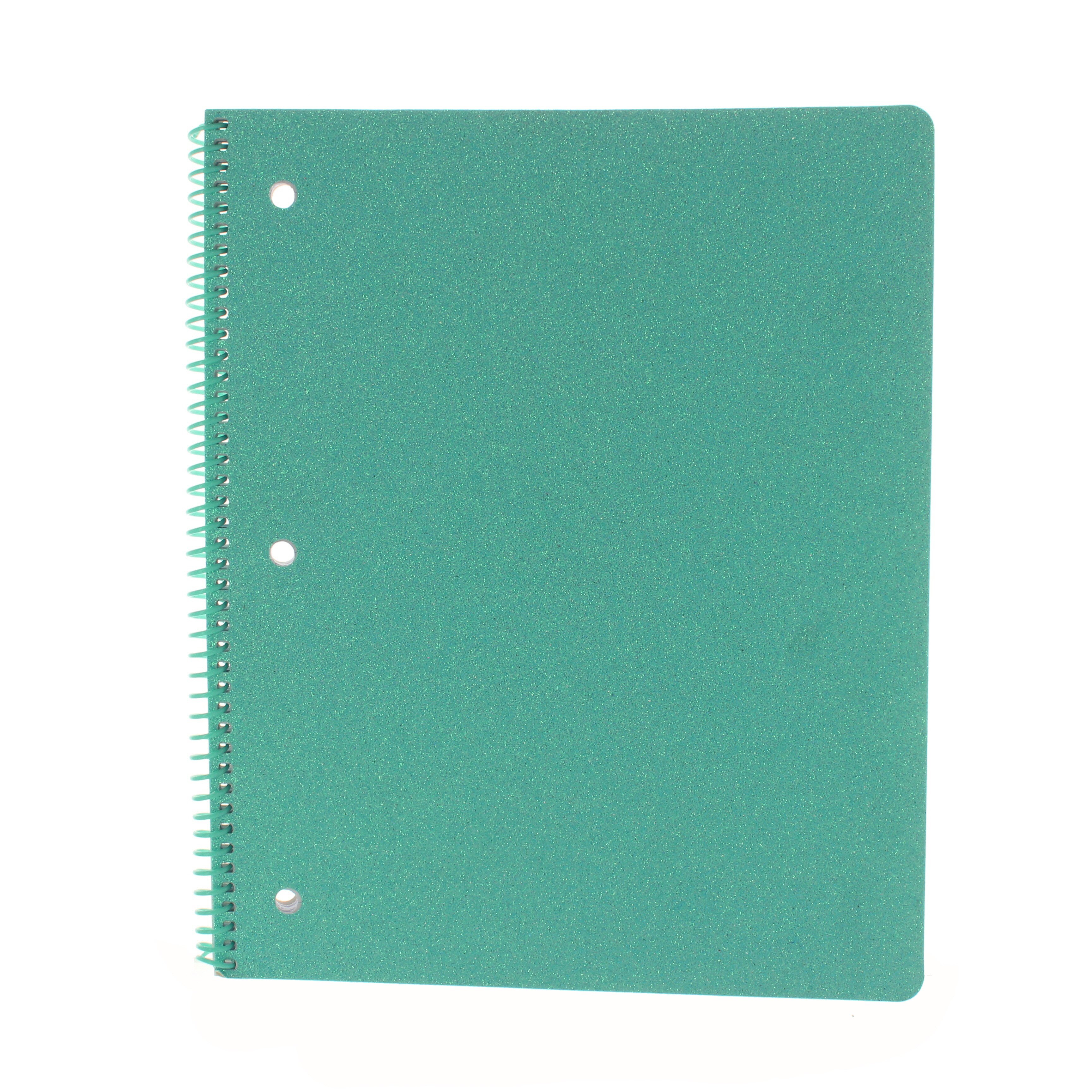 Continental Accessory Glitter 1 Subject Notebook, Light Blue - Shop ...