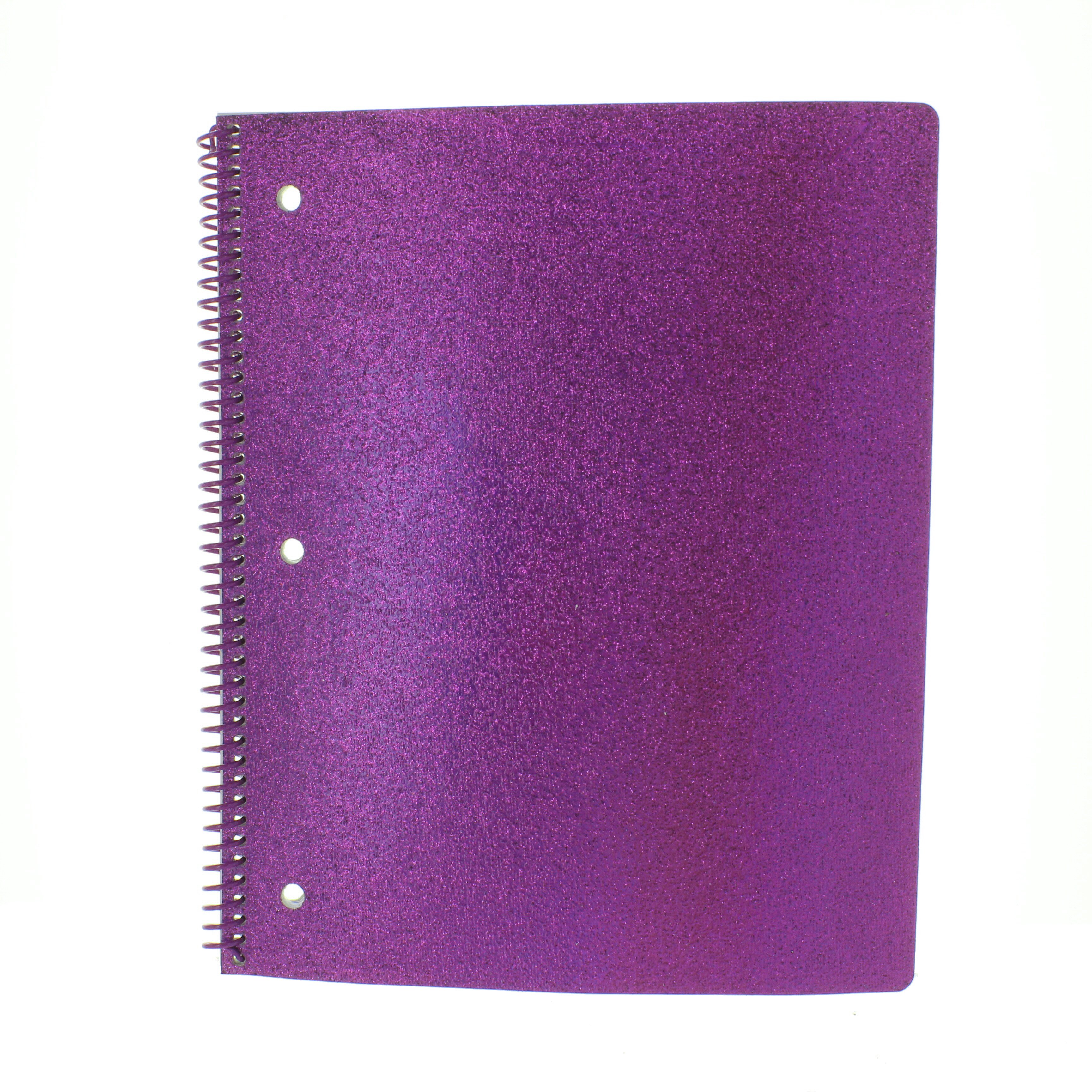 Continental Accessory Glitter 1 Subject Notebook, Purple - Shop ...