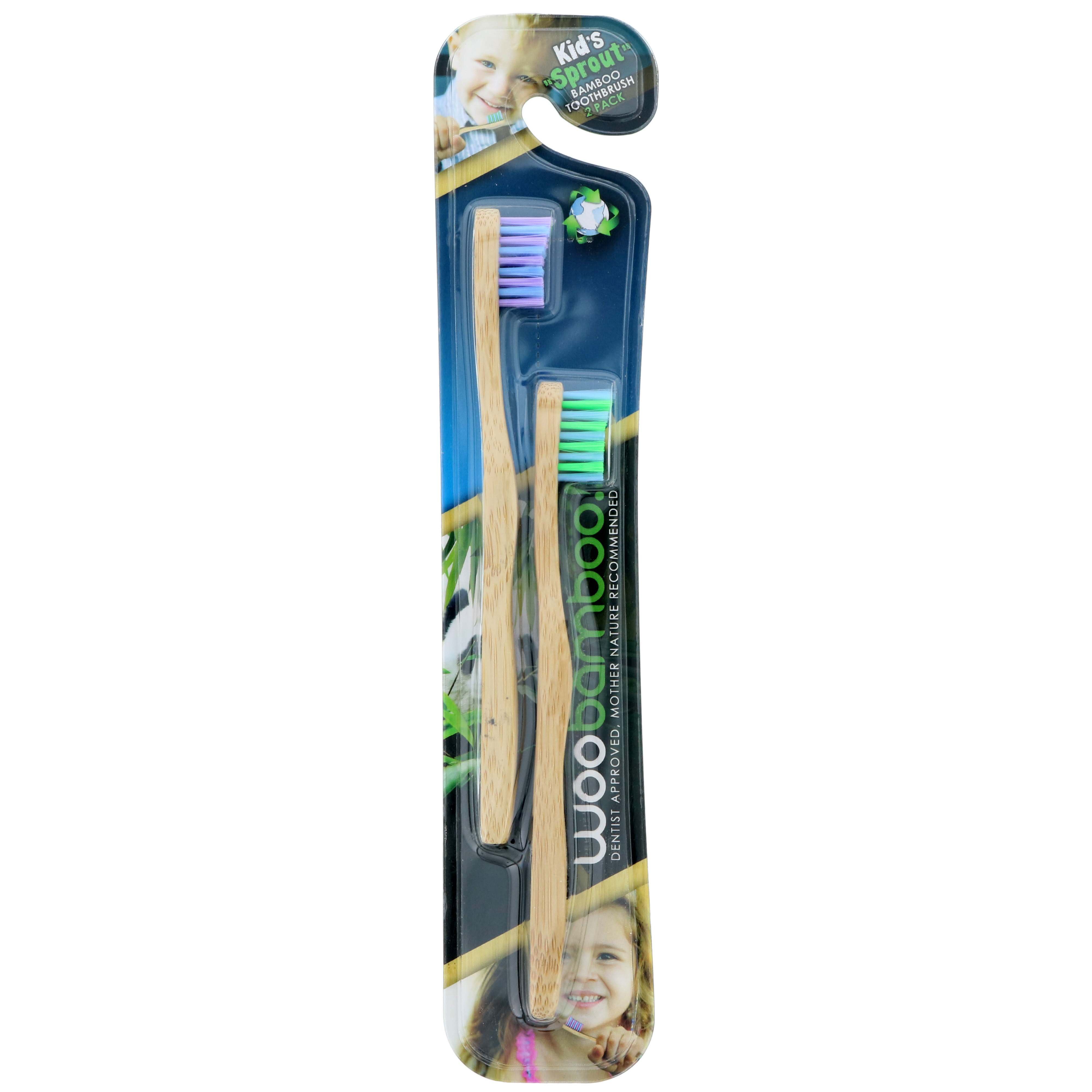 Woobamboo Sprouts Kids Bamboo Toothbrush - Shop Toothbrushes at H-E-B