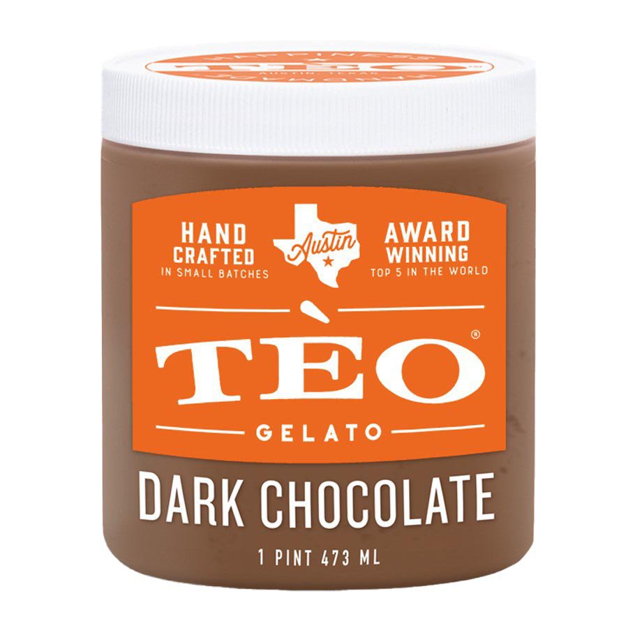 Tèo Dark Chocolate Gelato - Shop Ice cream at H-E-B
