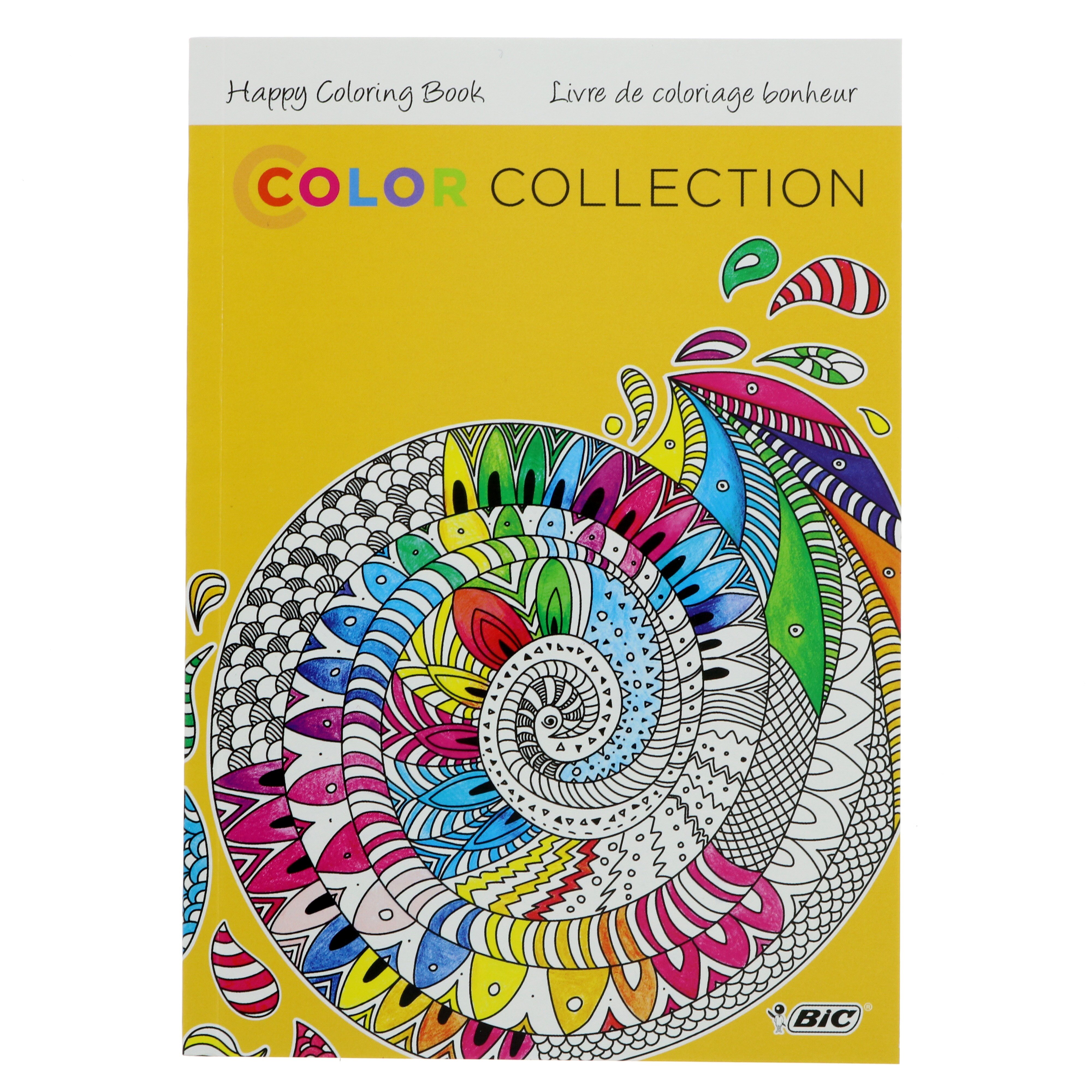 Bic Color Collection Happy Coloring Book - Shop Books & coloring at H-E-B