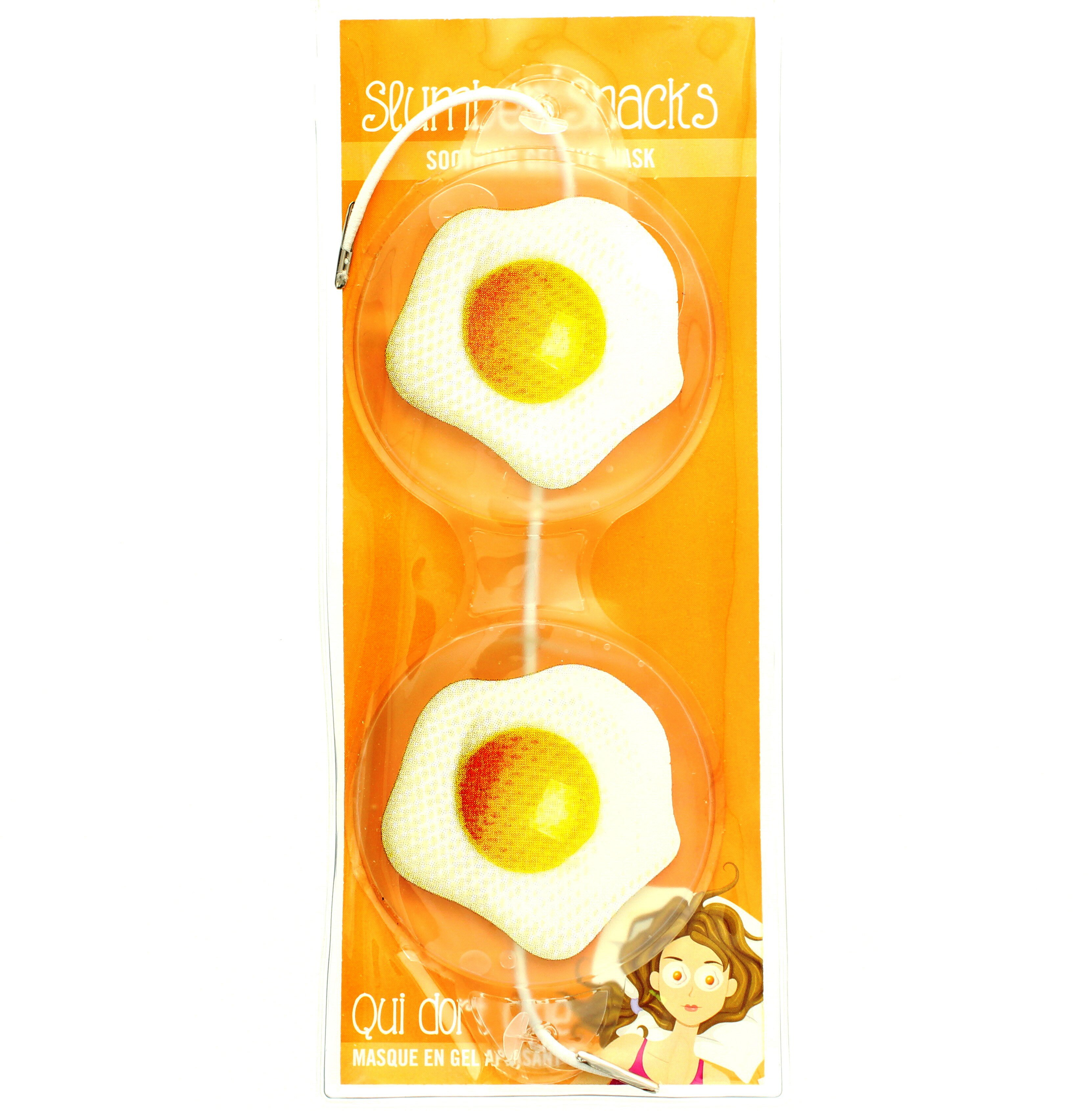 Upper Canada Danielle Slumber Snacks Fried Eggs Gel Eye Mask - Shop ...