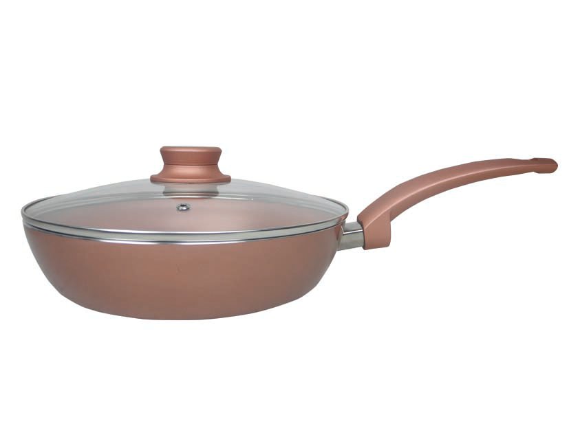 Cook Prep Eat Nonstick 10 Inch Fry Pan With Lid Rose - Shop Frying pans ...